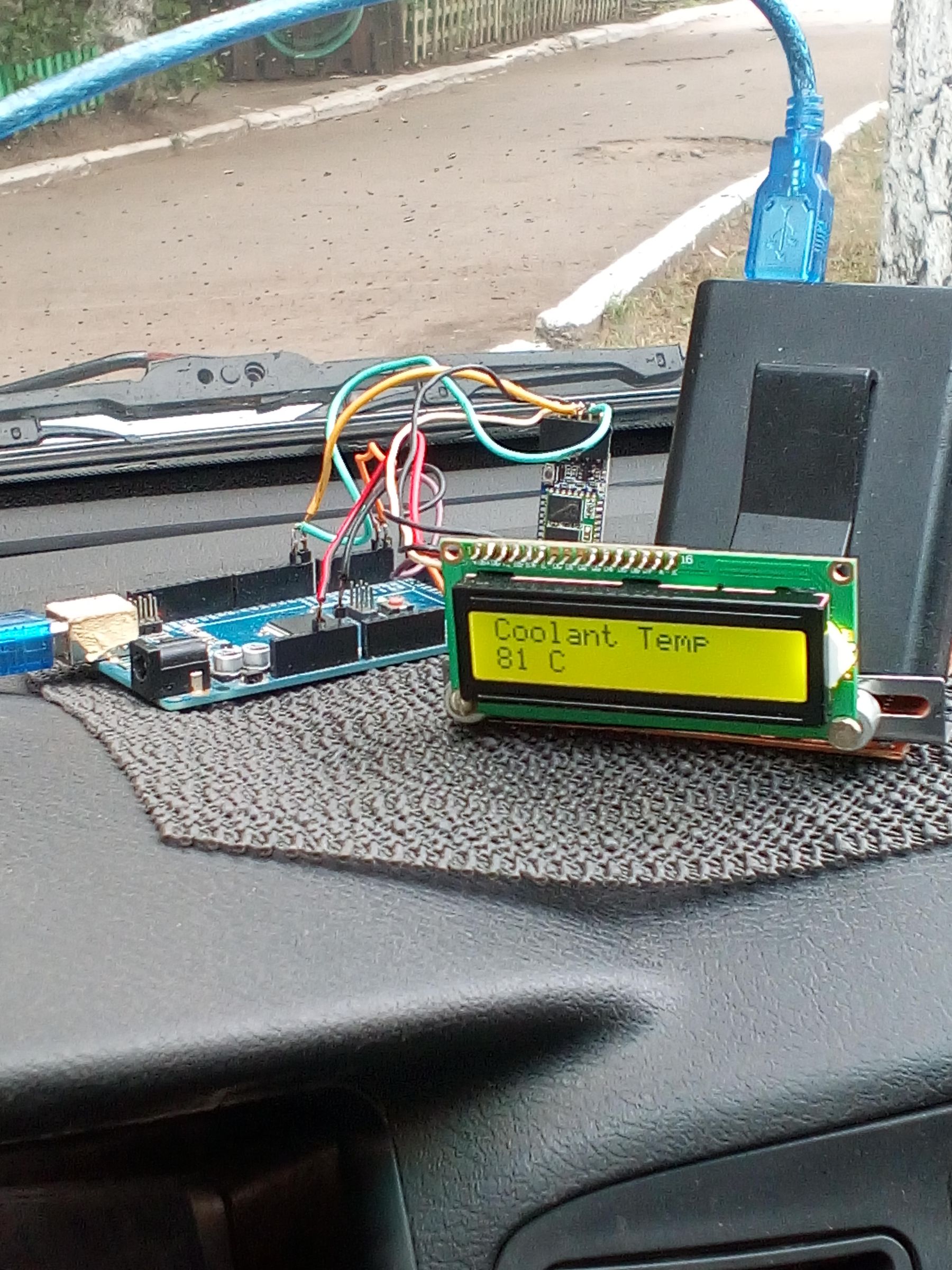 Arduino OBD2 ELM327 I2C-LCD HC05 Bluetooth : 4 Steps - Instructables