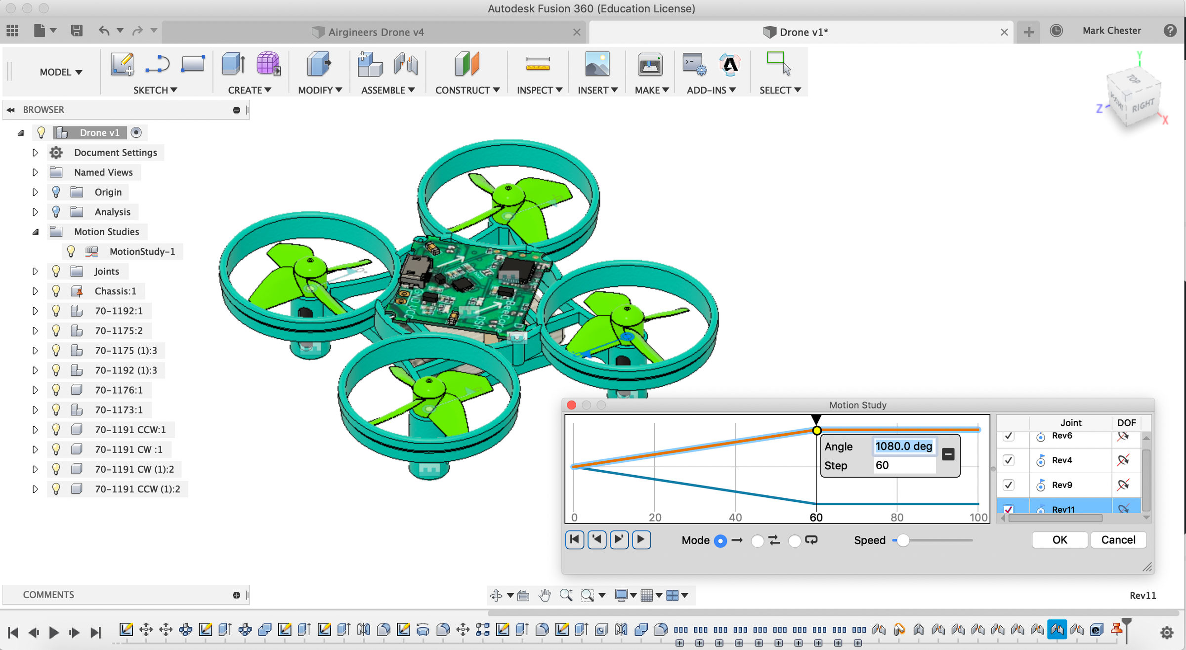 Design a Micro Drone in Autodesk Fusion 360 : 15 Steps (with Pictures ...