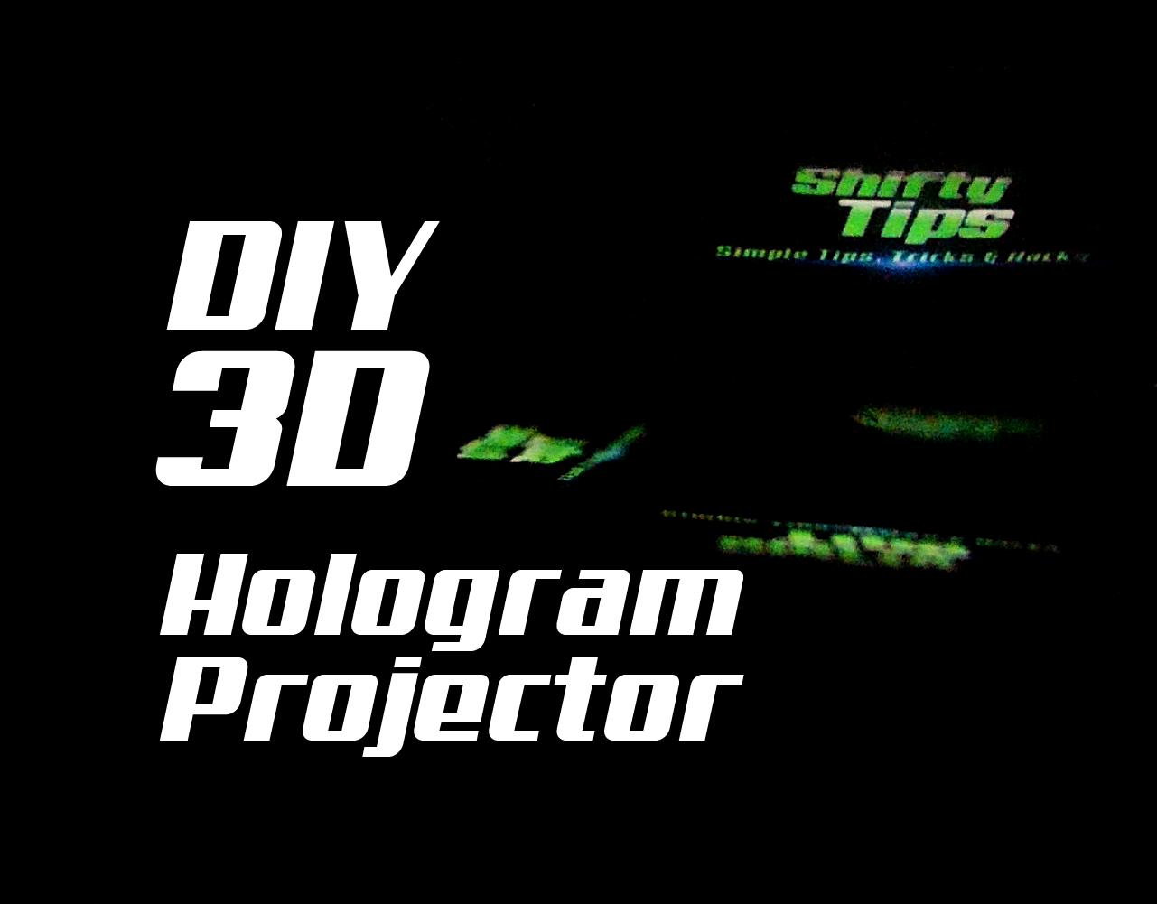 DIY 3D Hologram Projector : 9 Steps - Instructables