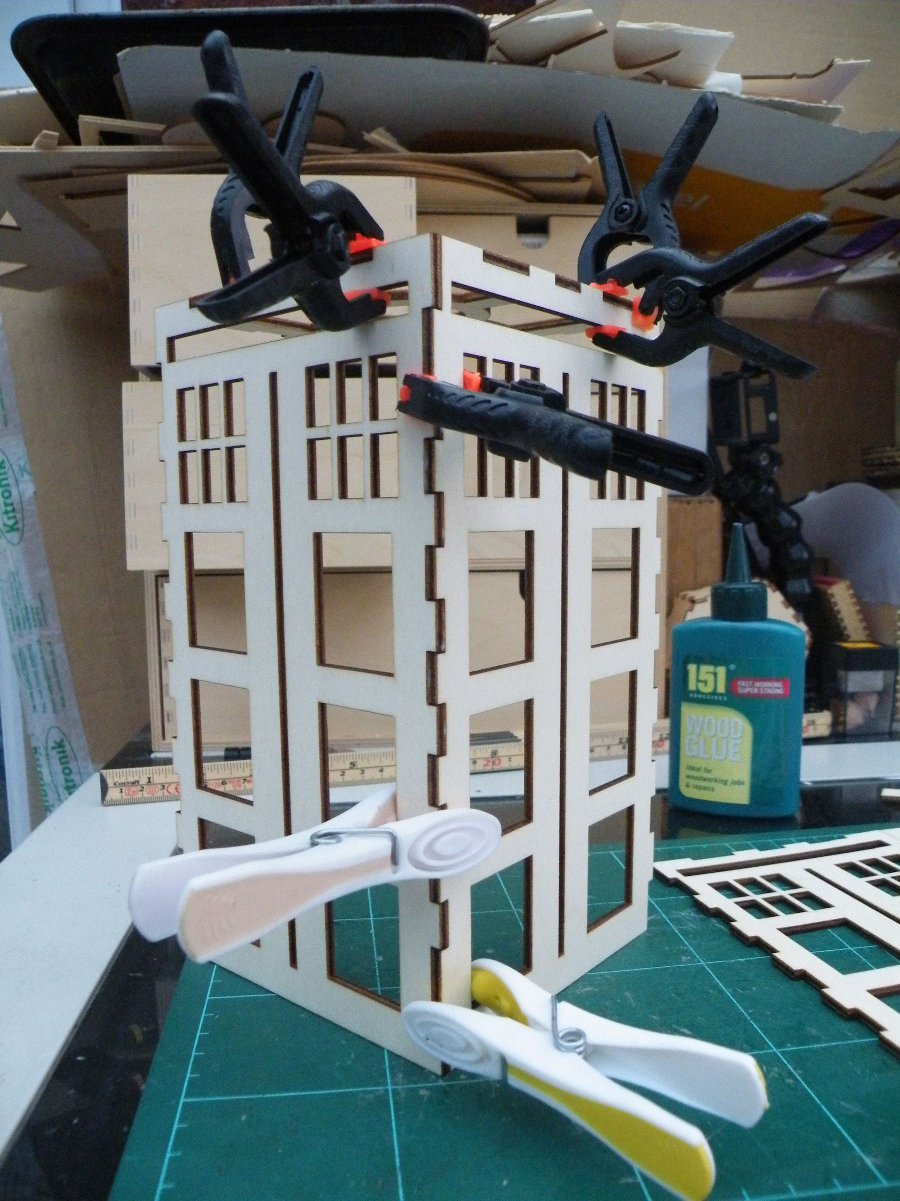 Tardis Lampshade : 9 Steps (with Pictures) - Instructables