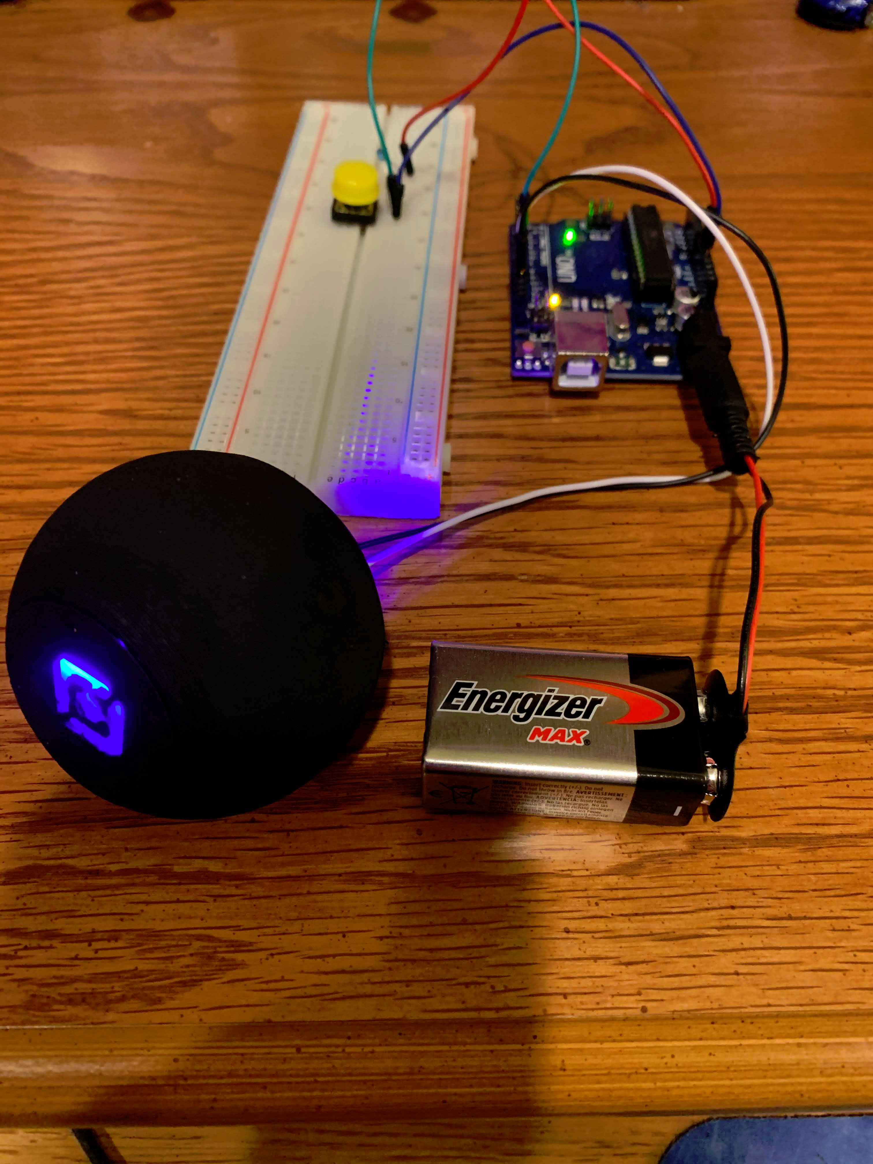 3D Printed Destiny Ghost Light With Arduino Uno : 6 Steps - Instructables