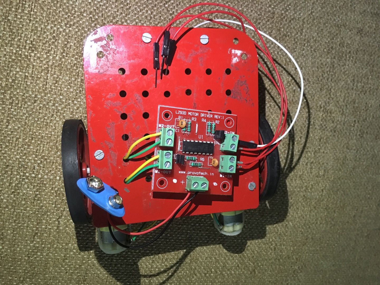 Obstacle Avoider Robot Using Arduino Uno and IR Proximity Sensor : 7 ...