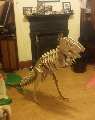 Build a 6'-0" Tall Wooden T-Rex Model : 7 Steps (with Pictures ...