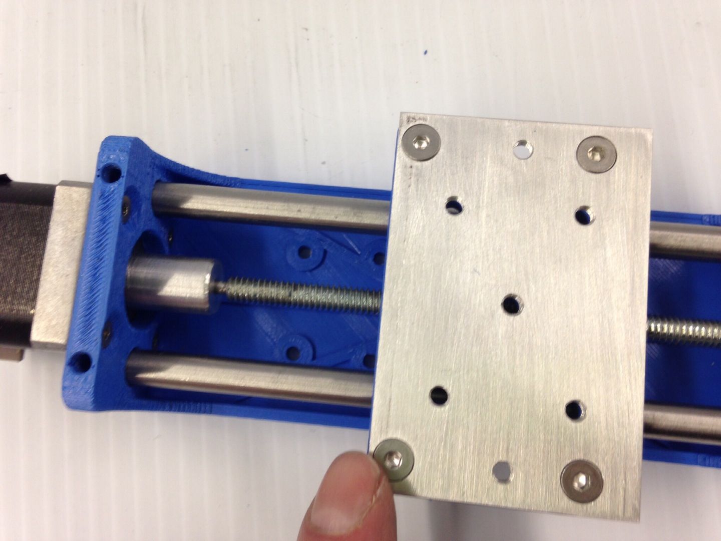 PRINTED CNC Z AXIS for ARDUINO Projects or Small Router, Printer. : 8 ...