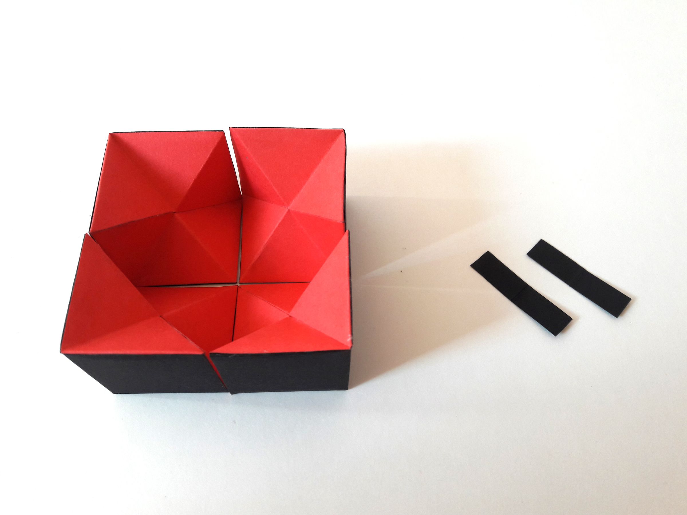 Make a Paper Transforming Geode Cube - Design and Template : 7 Steps ...