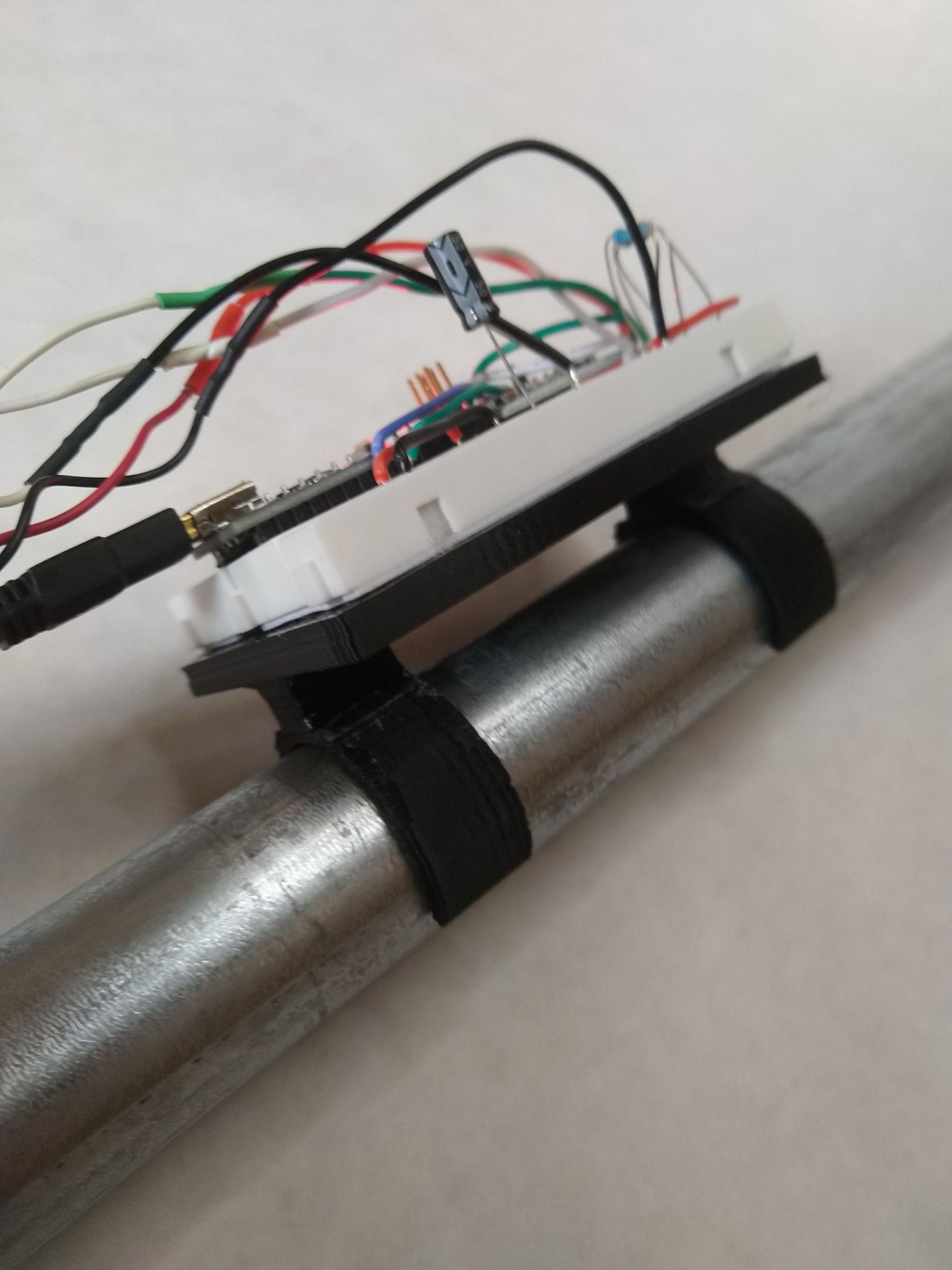 Telescoping EMT Conduit Pole Extension Sensing Methods + Photoresistor ...