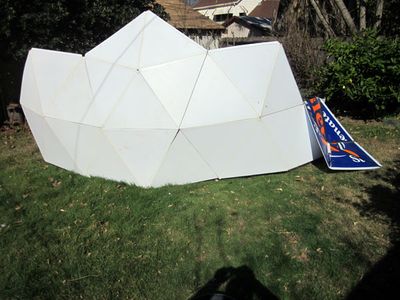 Folding Geodesic Dome : 9 Steps (with Pictures) - Instructables