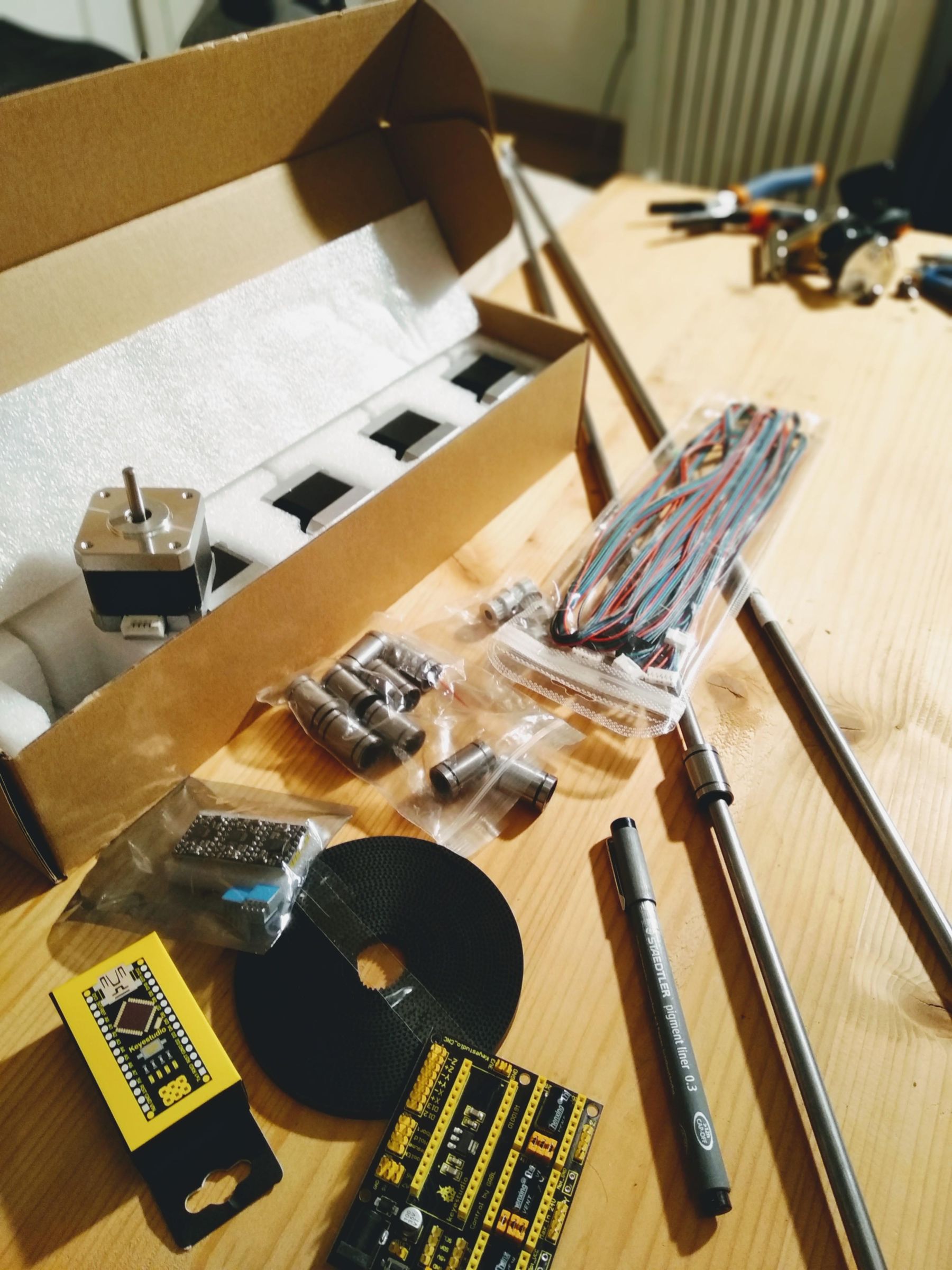 Self-Replicating Cardboard Pen Plotter : 7 Steps (with Pictures ...