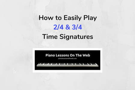 How to Easily Play 2/4 and 3/4 Time Signatures : 4 Steps - Instructables