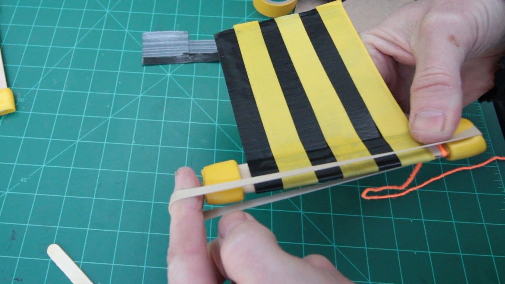 Bee Buzzer - Rubber Band Noise Toy : 19 Steps (with Pictures) - Instructables