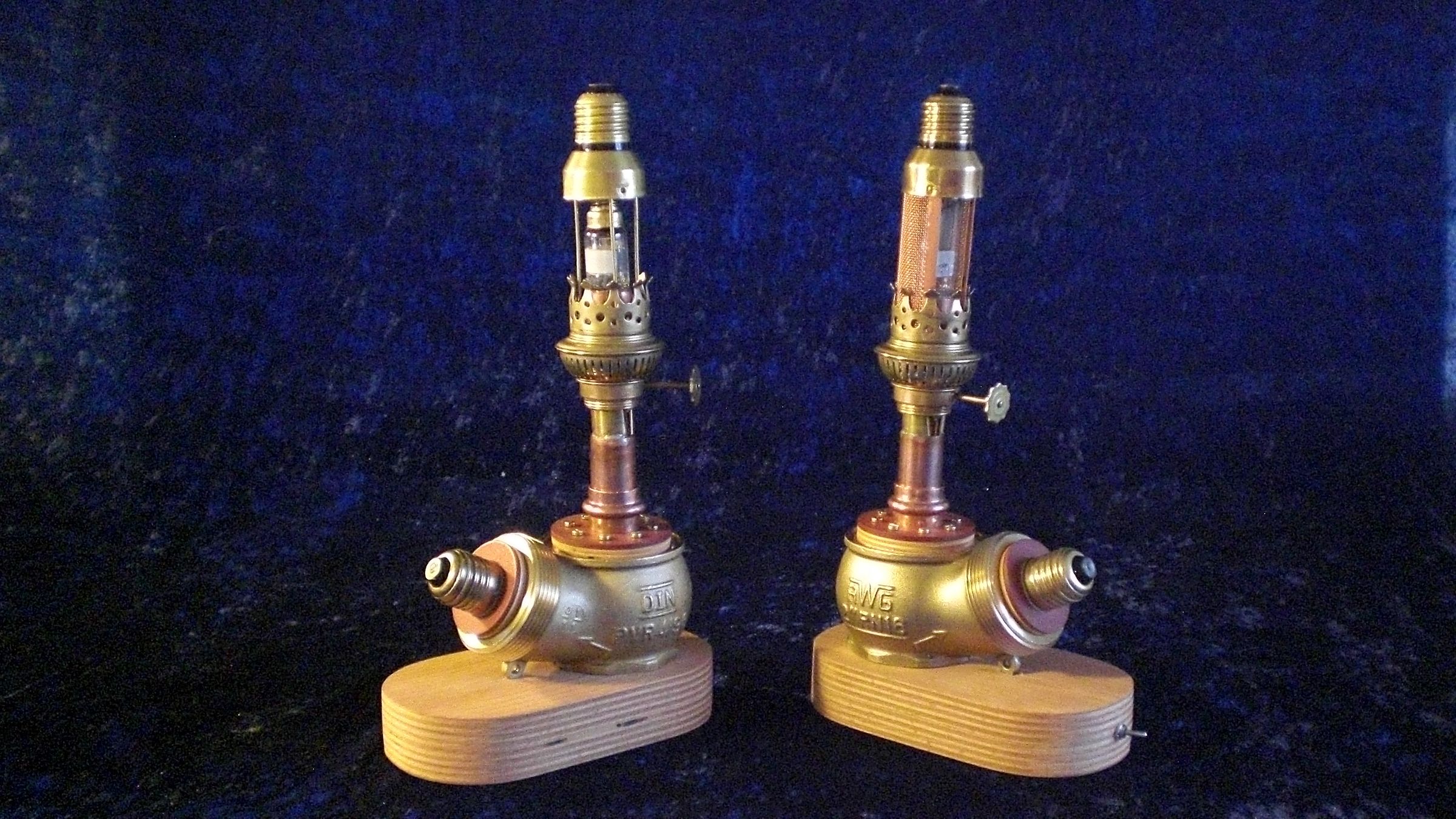 Steampunked Magic Eye Winker Powered by Batteries and USB-connected ...