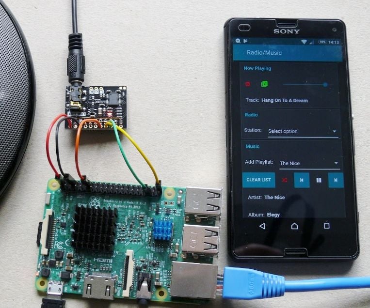 HQ Music Player and Internet Radio With Smartphone Control – Raspberry Pi, PCM5102A, Node-RED ...