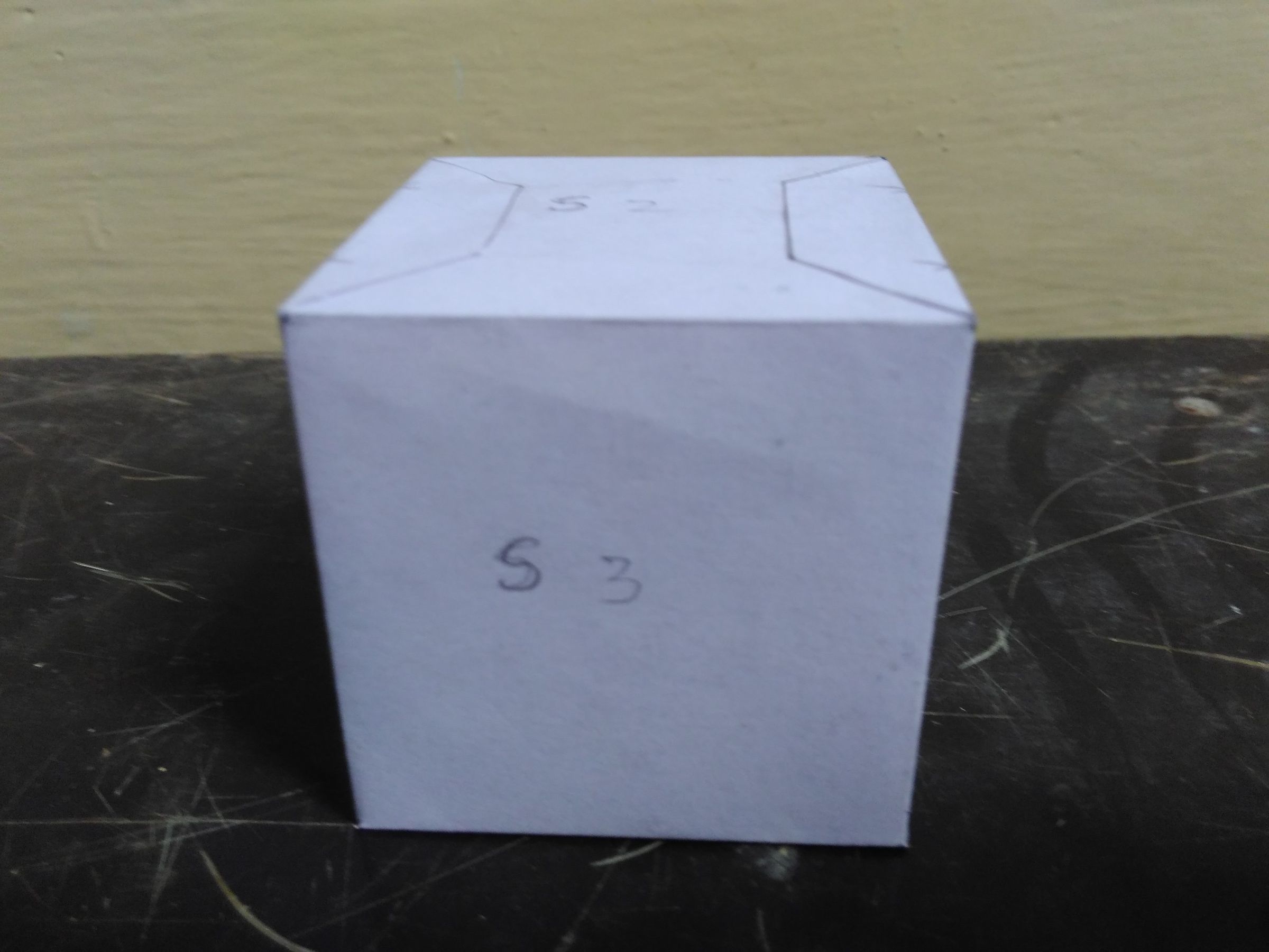 Perfect Paper Cube: Laying Out a Project Using Parallel Line ...