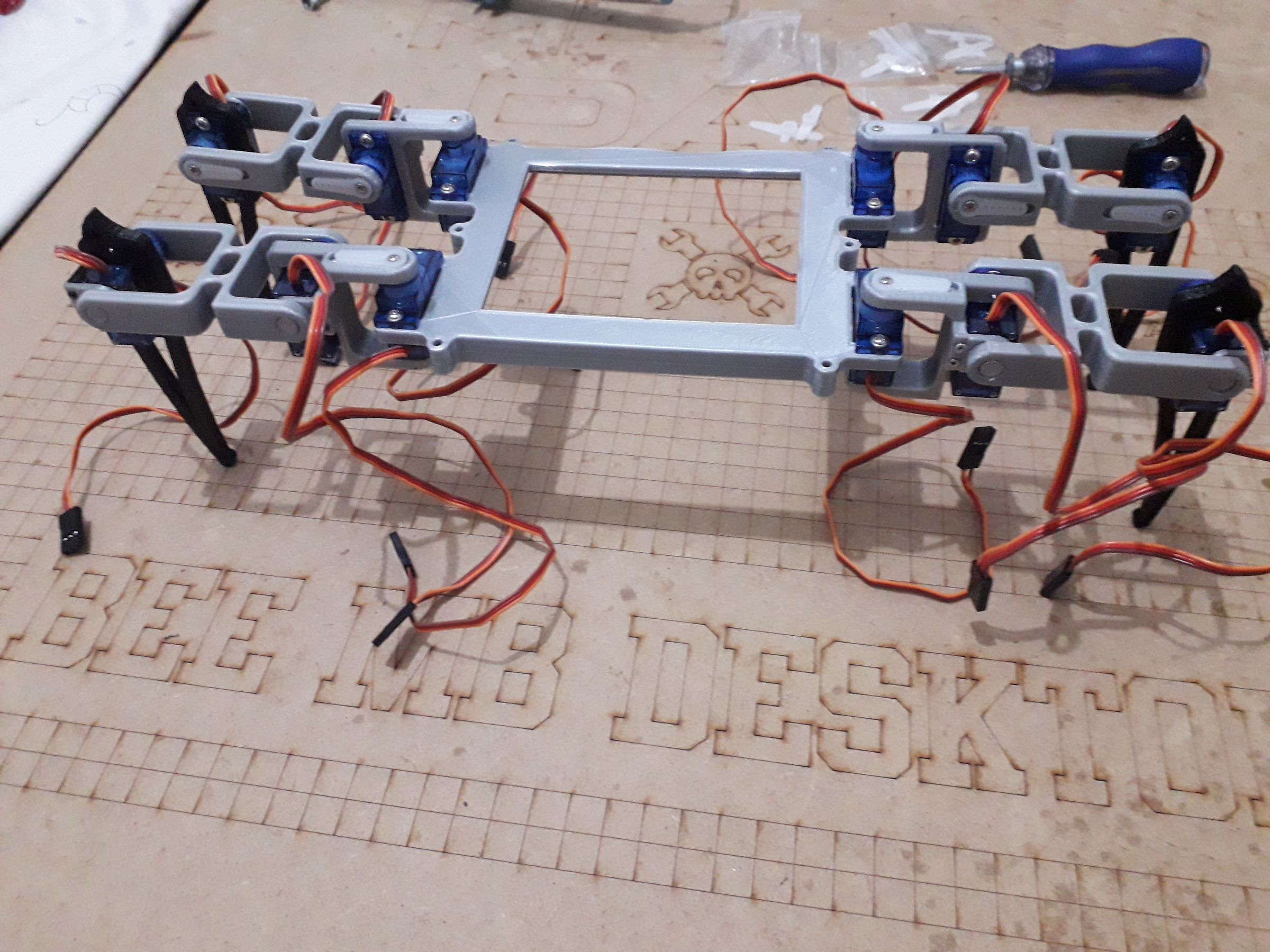 ARDUINO SPIDER ROBOT (QUADRUPED) : 7 Steps - Instructables