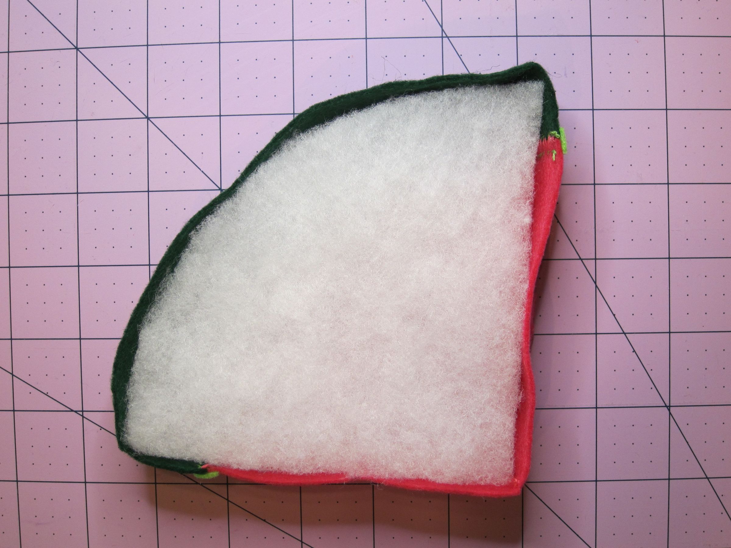 Felt Watermelon Slice : 20 Steps (with Pictures) - Instructables