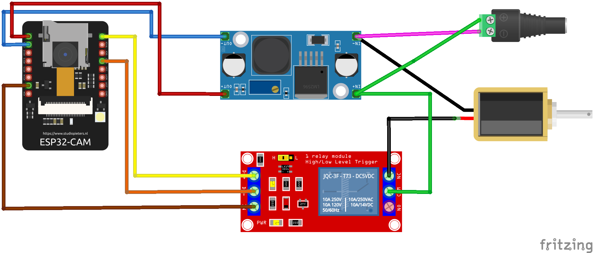 Hand Gesture Controlled Door Lock With ESP32 (OpenCV, Mediapipe, MQTT, Thingsboard) : 8 Steps ...