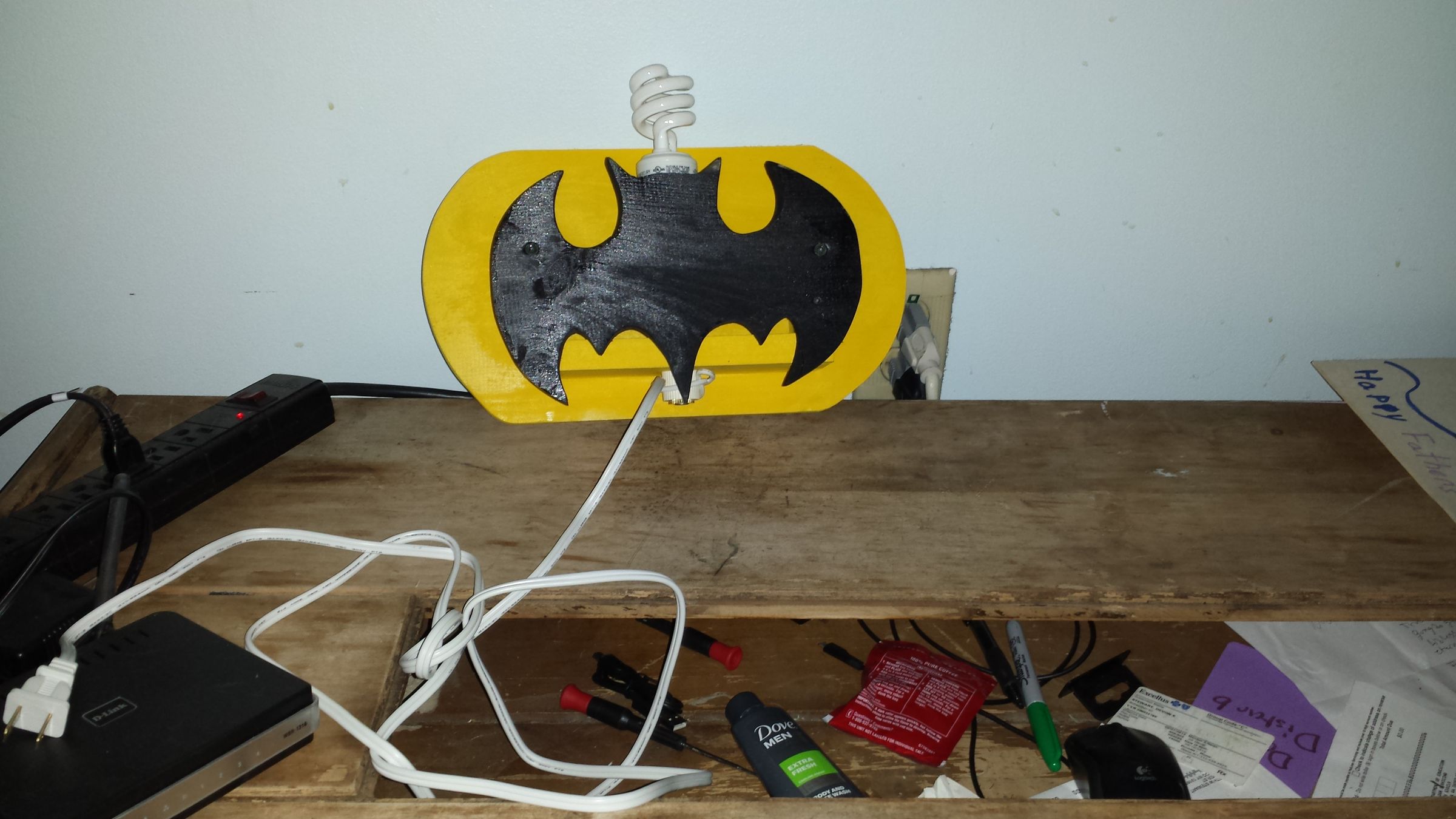 Batman Lamp : 10 Steps (with Pictures) - Instructables