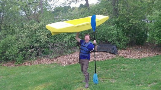 Seafoam Kayak, the Unsinkable Foam Kayak Anyone Can Build, 16 Pounds ...