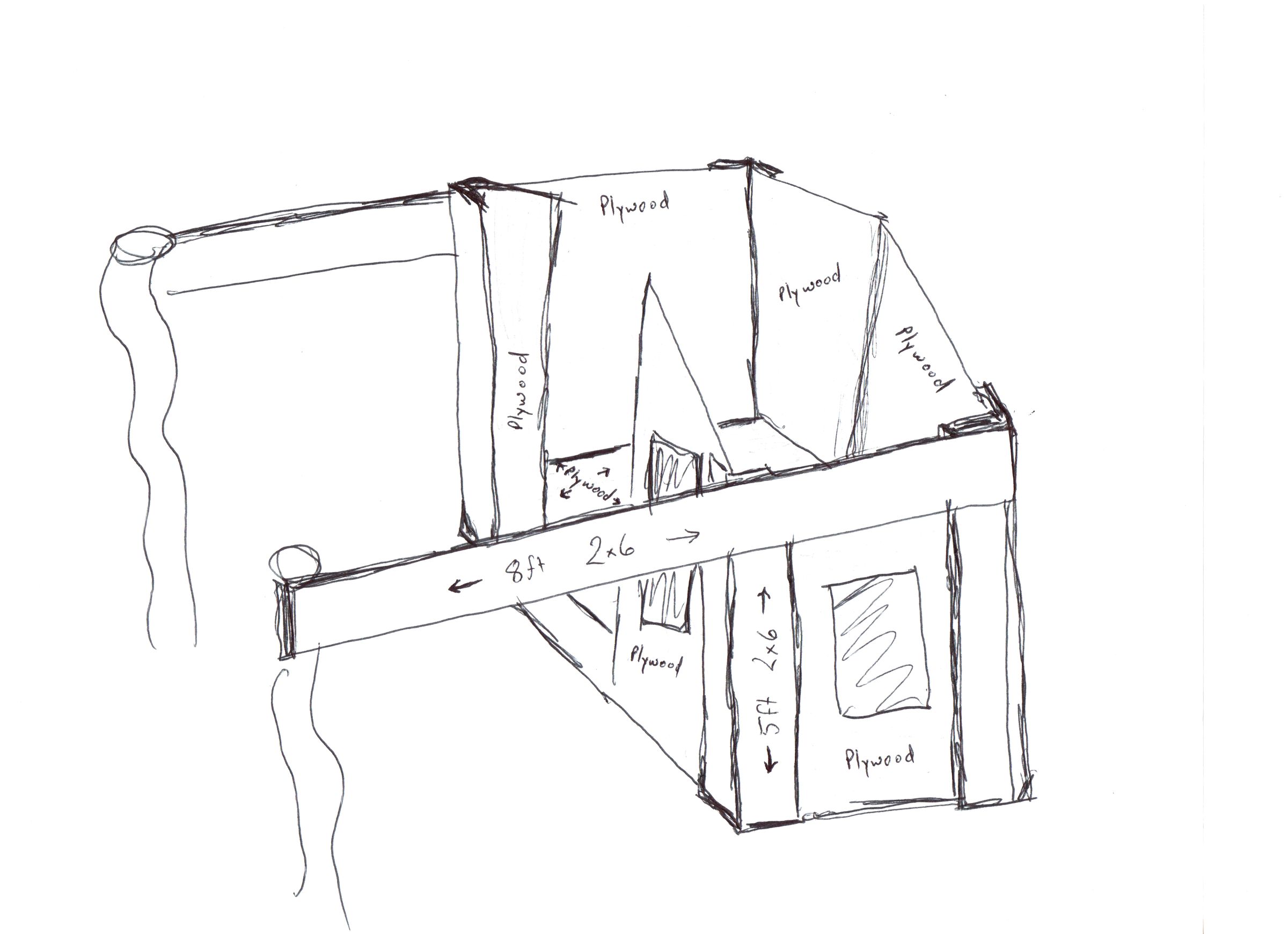 Roof Sketches for Cob Playhouse : 4 Steps - Instructables