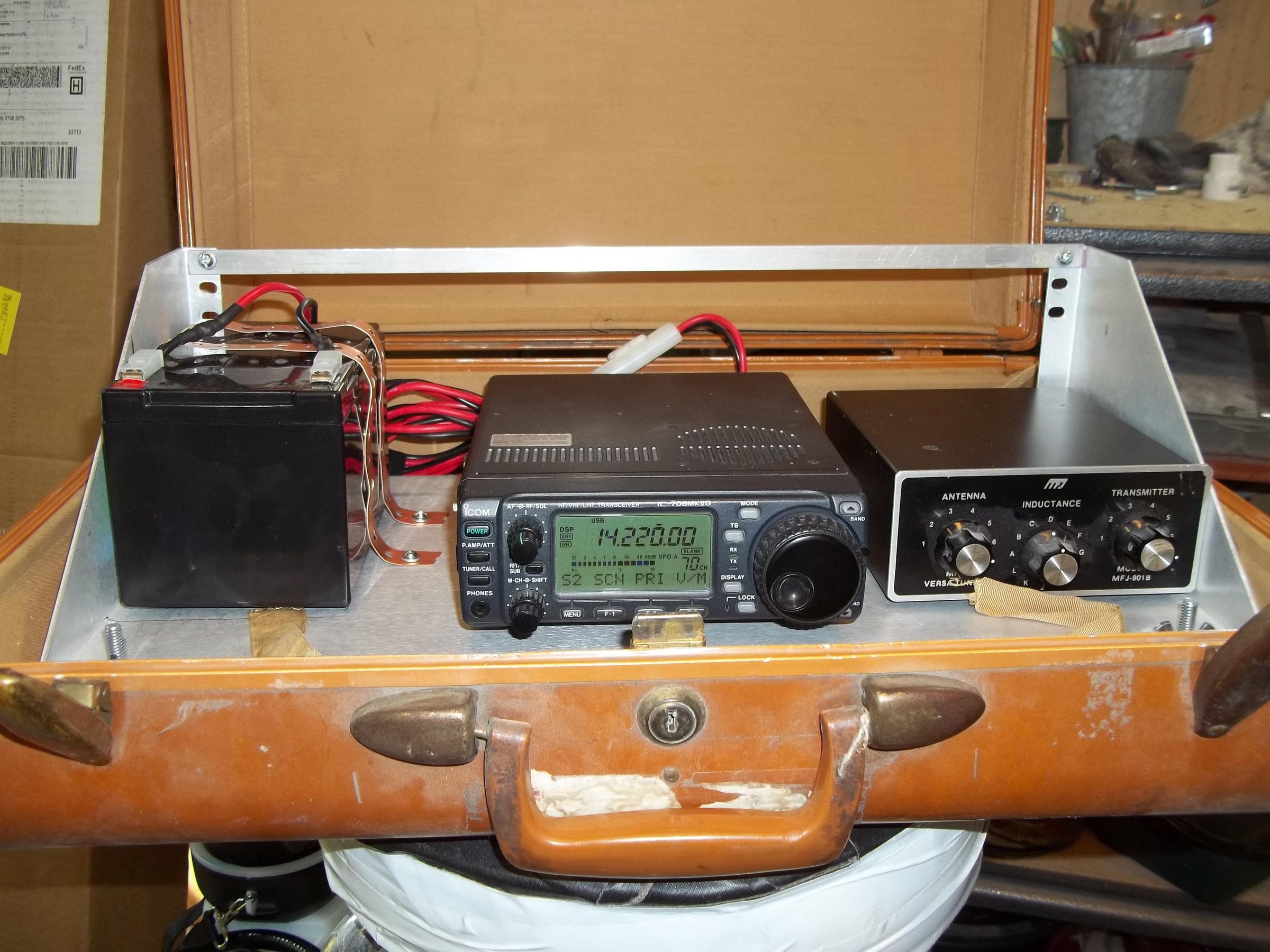 Ham Radio Go-Box in a Suitcase : 7 Steps (with Pictures) - Instructables