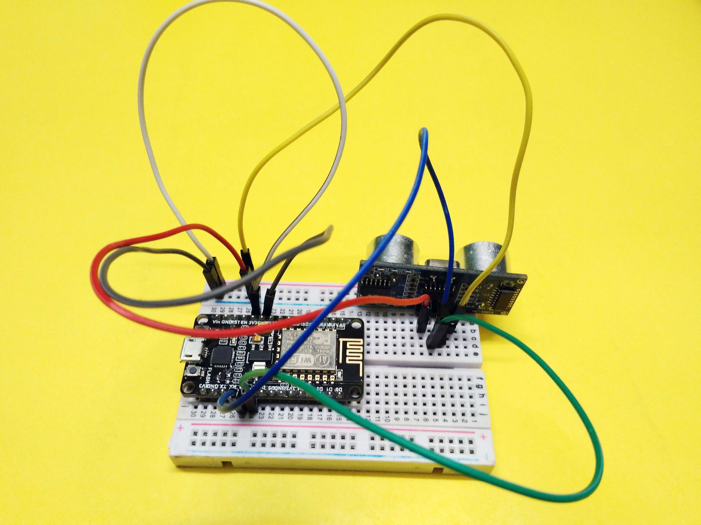 Ultrasonic Sensor Controlled Servo in NodeMCU : 5 Steps - Instructables