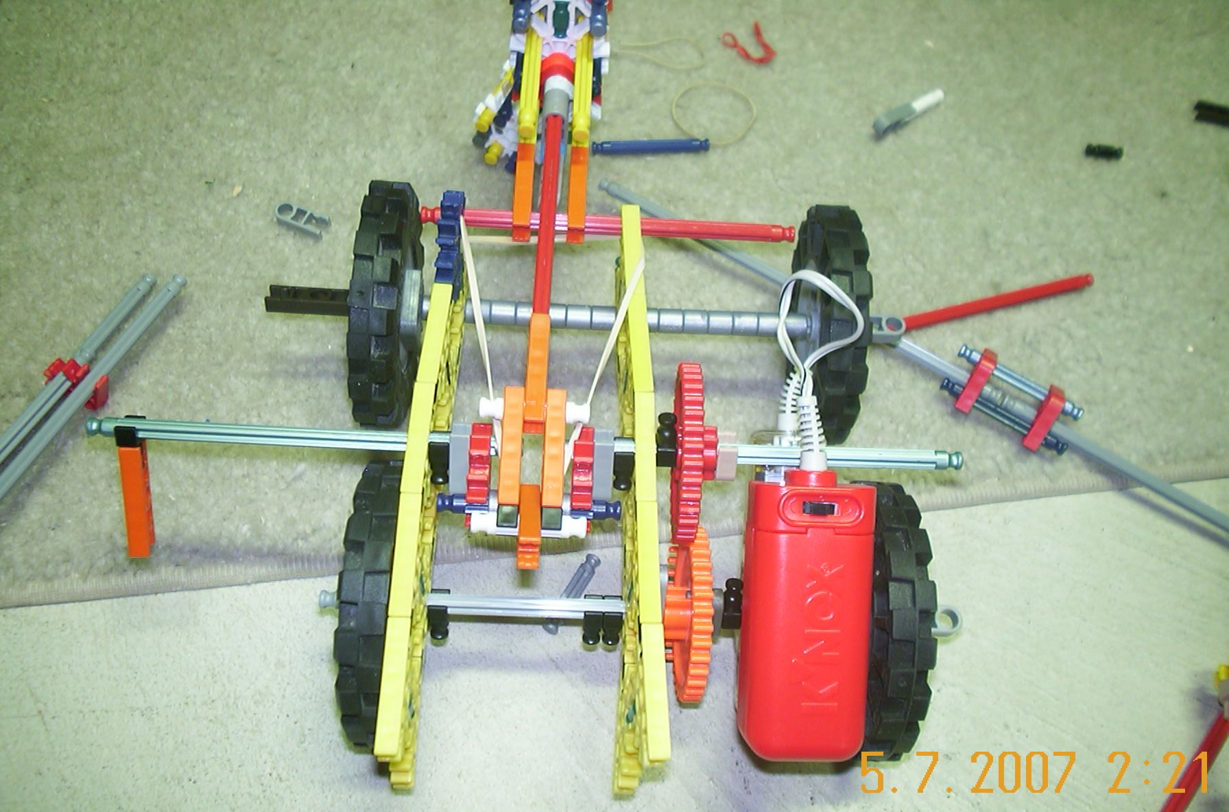 Knex Battle Bots : 7 Steps - Instructables