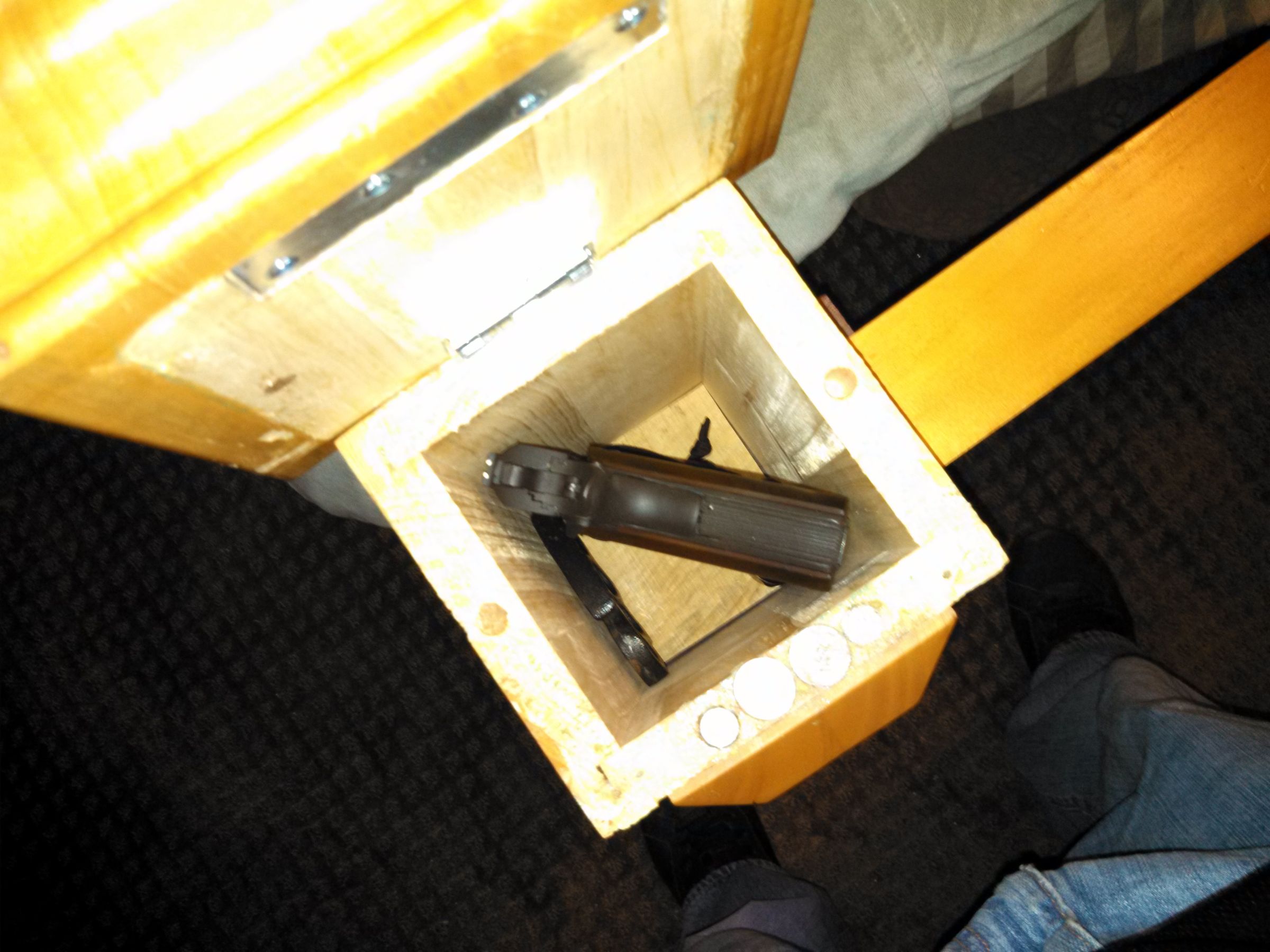 Hollow Bed Post Gun Storage : 3 Steps - Instructables