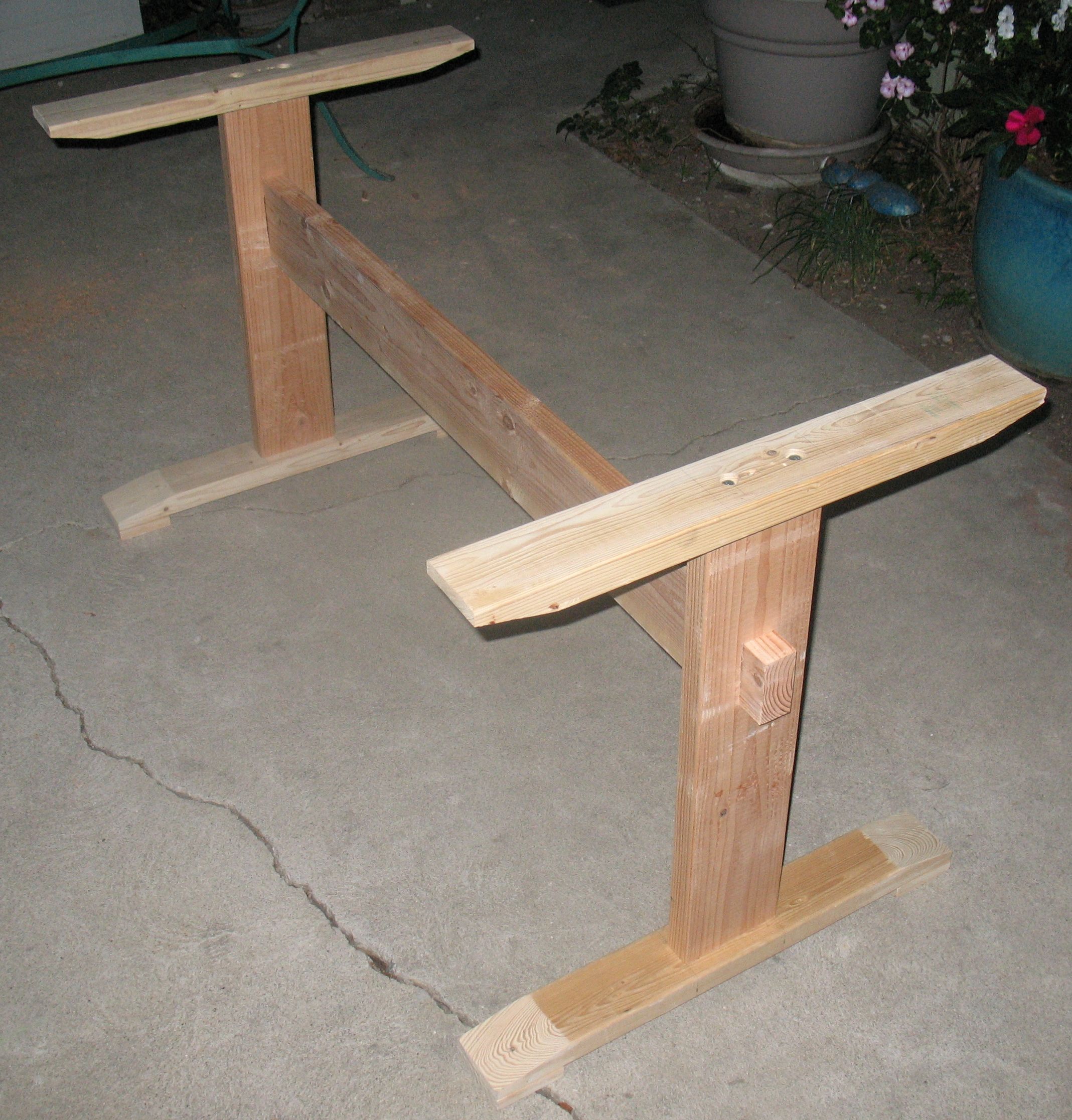 Outdoor Trestle Table : 5 Steps (with Pictures) - Instructables