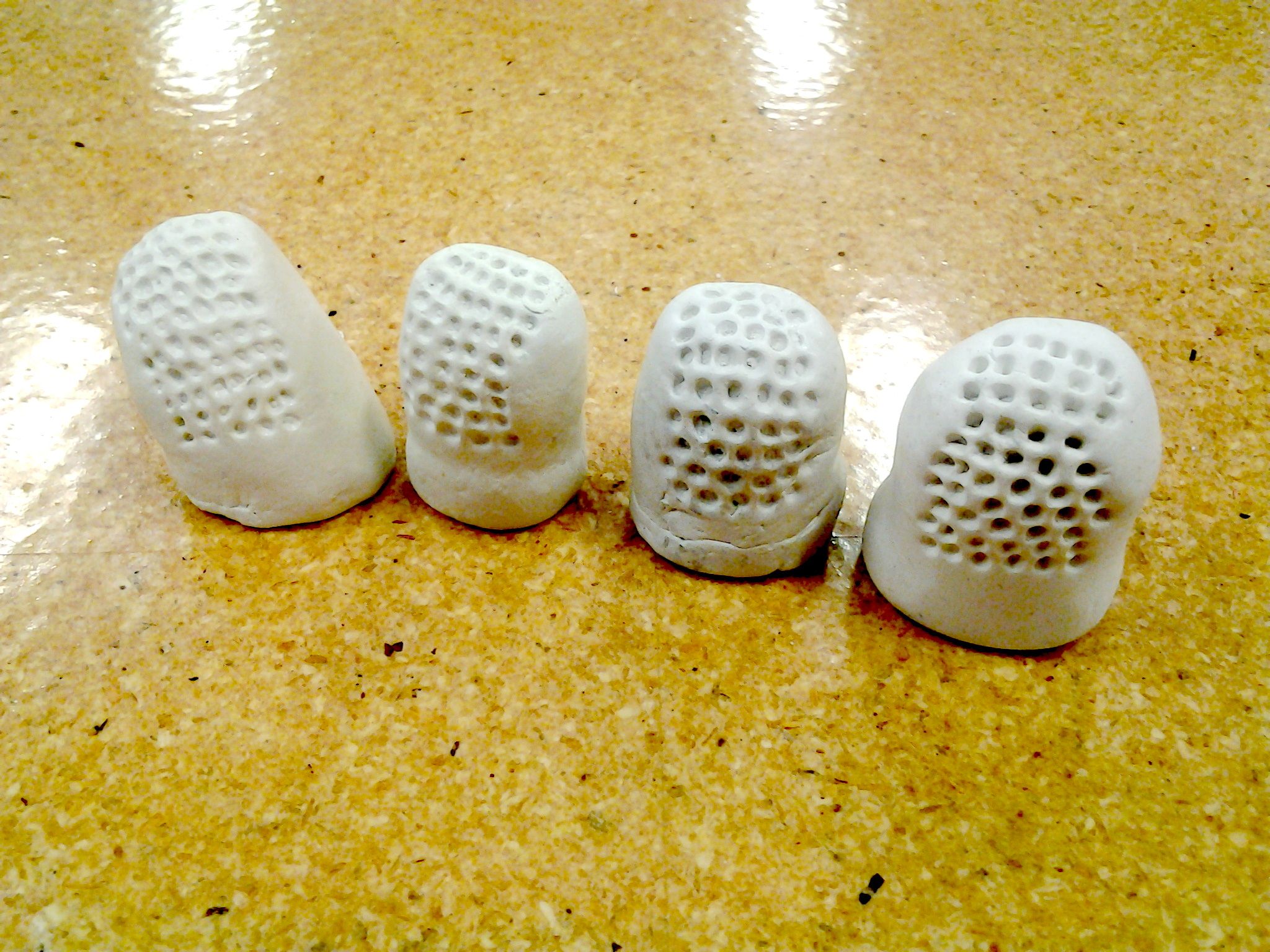 Cheap, Custom, Made to Fit, Thimbles. (or MANLY, MAN Sized, MAN ...