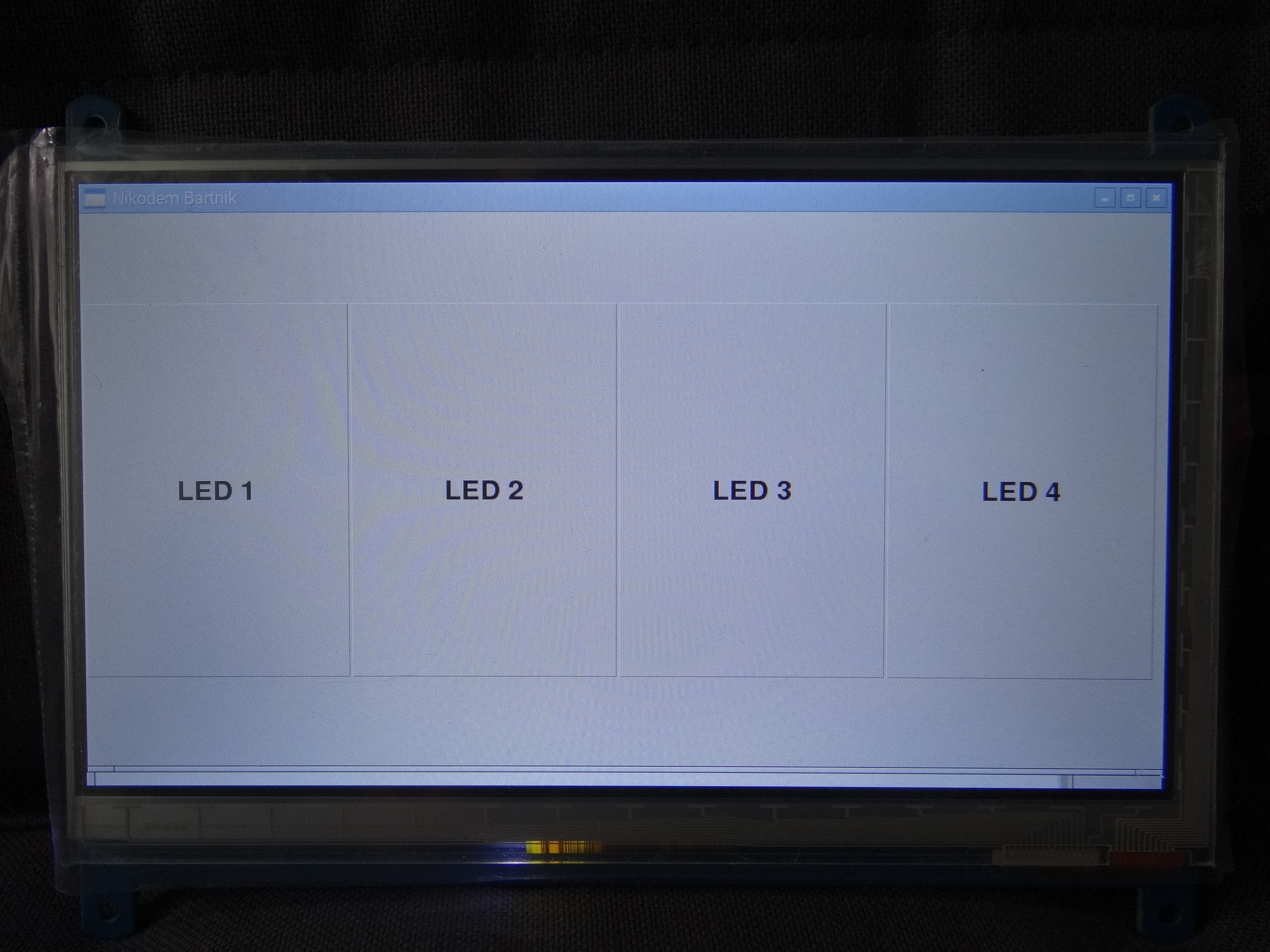 Raspberry Pi, 7 Inch Display And Leds : 6 Steps (with Pictures 