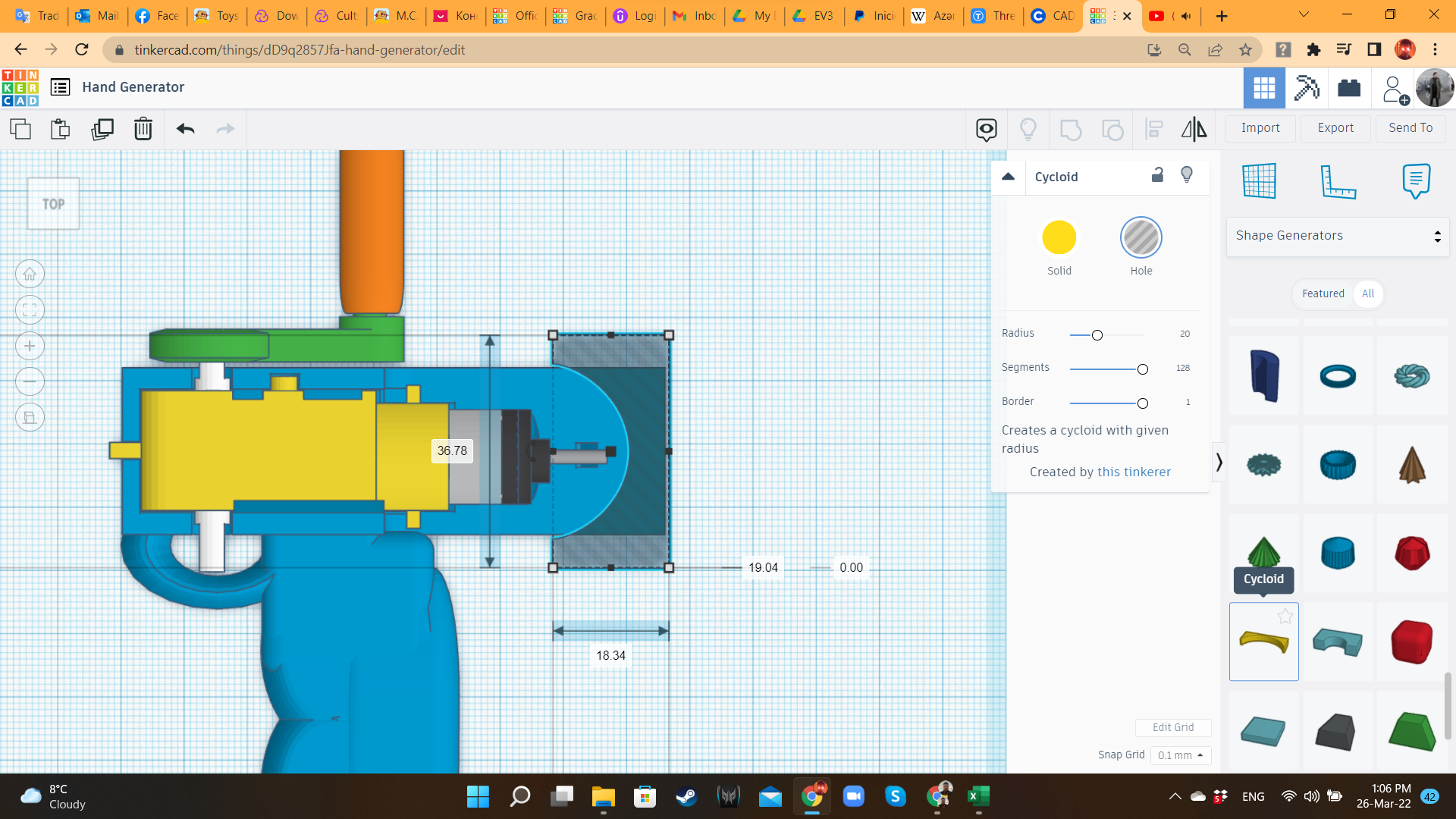 Tinkercad Robotics for School: Human-Powered Battle Beasts! : 30 Steps ...
