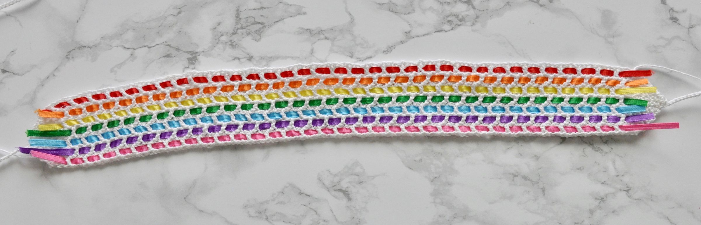 Woven Ribbon Crochet Choker : 12 Steps (with Pictures) - Instructables