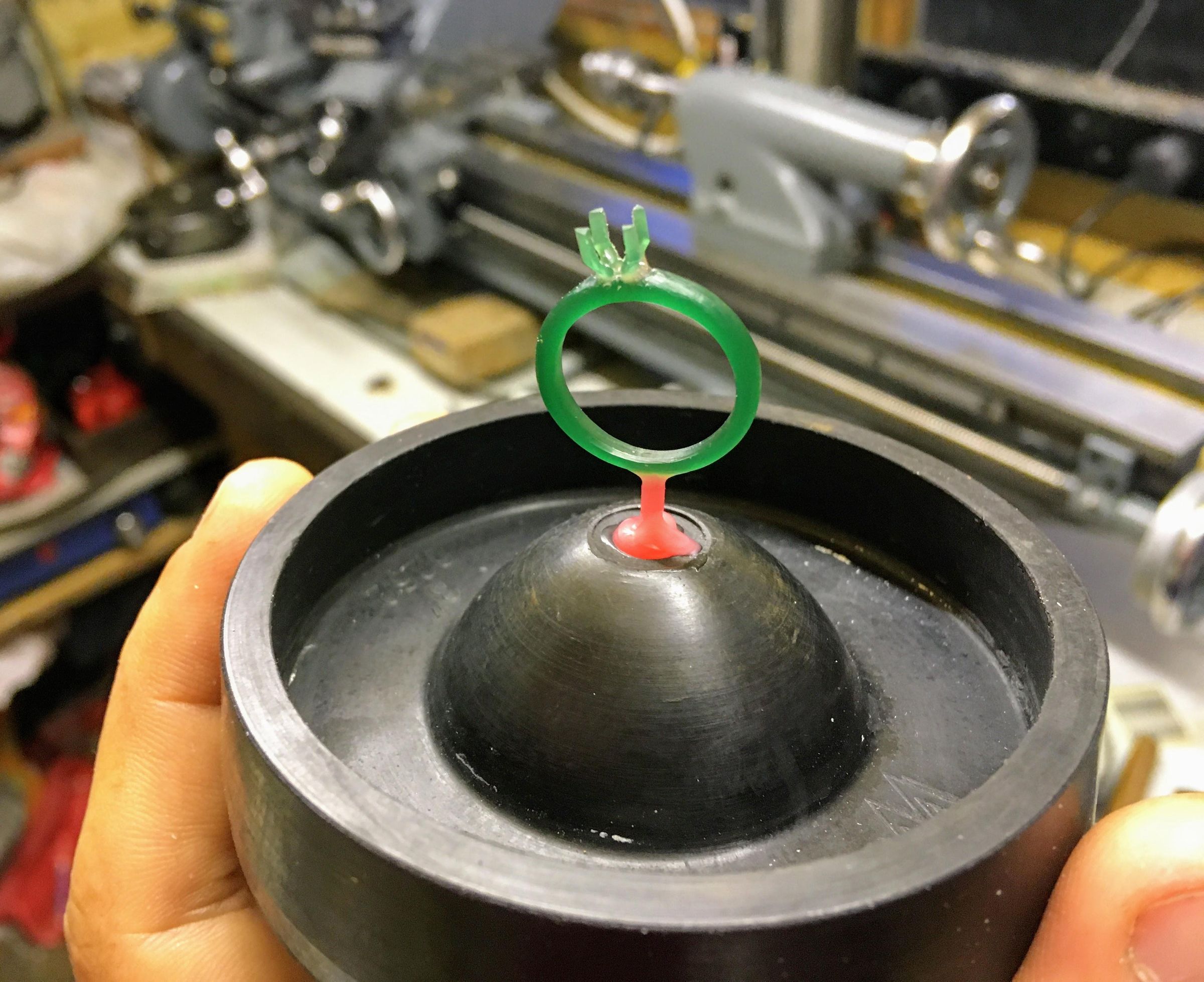 Making an Engagement Ring With Investment Casting : 13 Steps (with ...