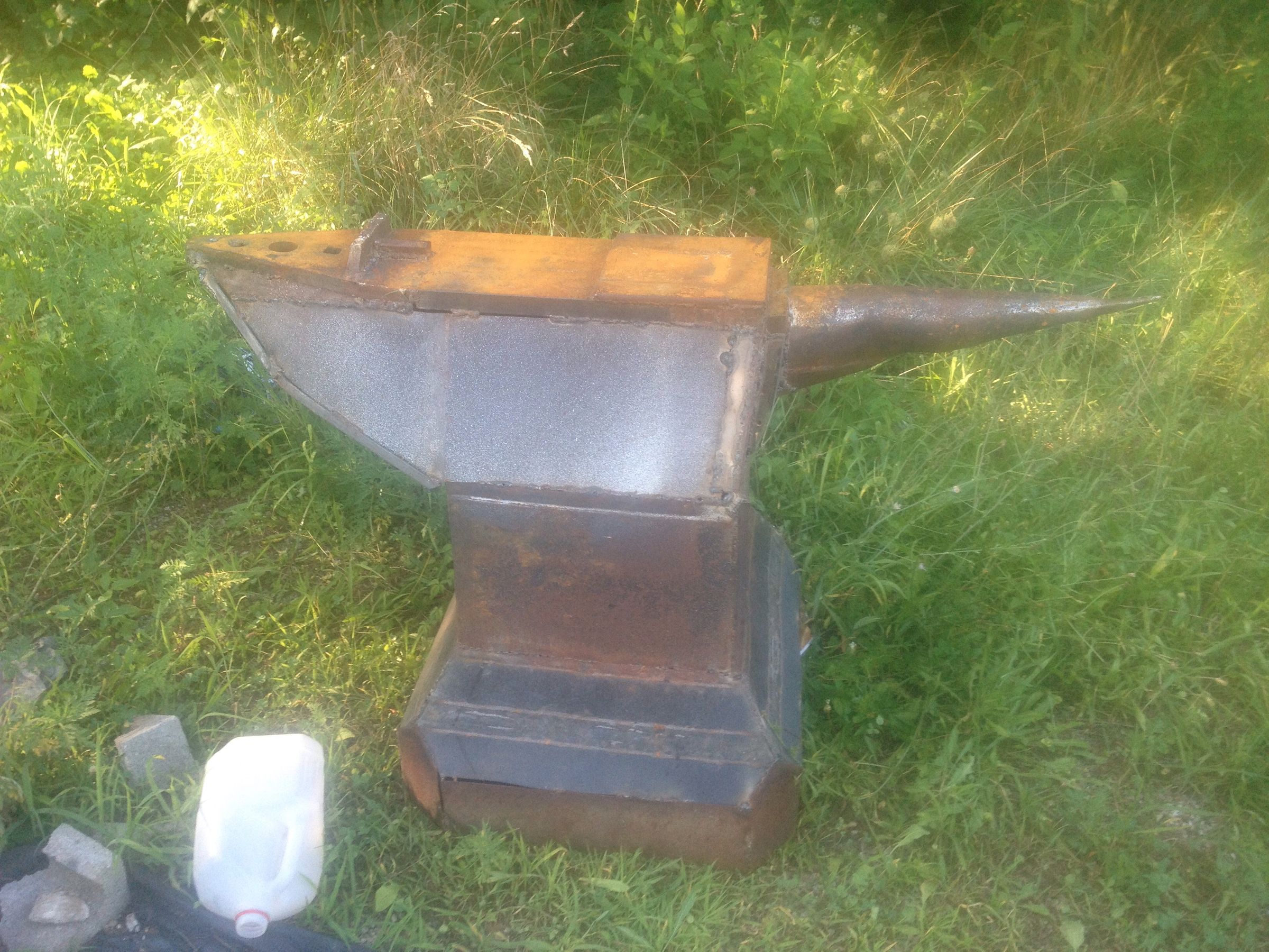 How to Make a Huge Fabulous Mega Anvil : 9 Steps (with Pictures ...