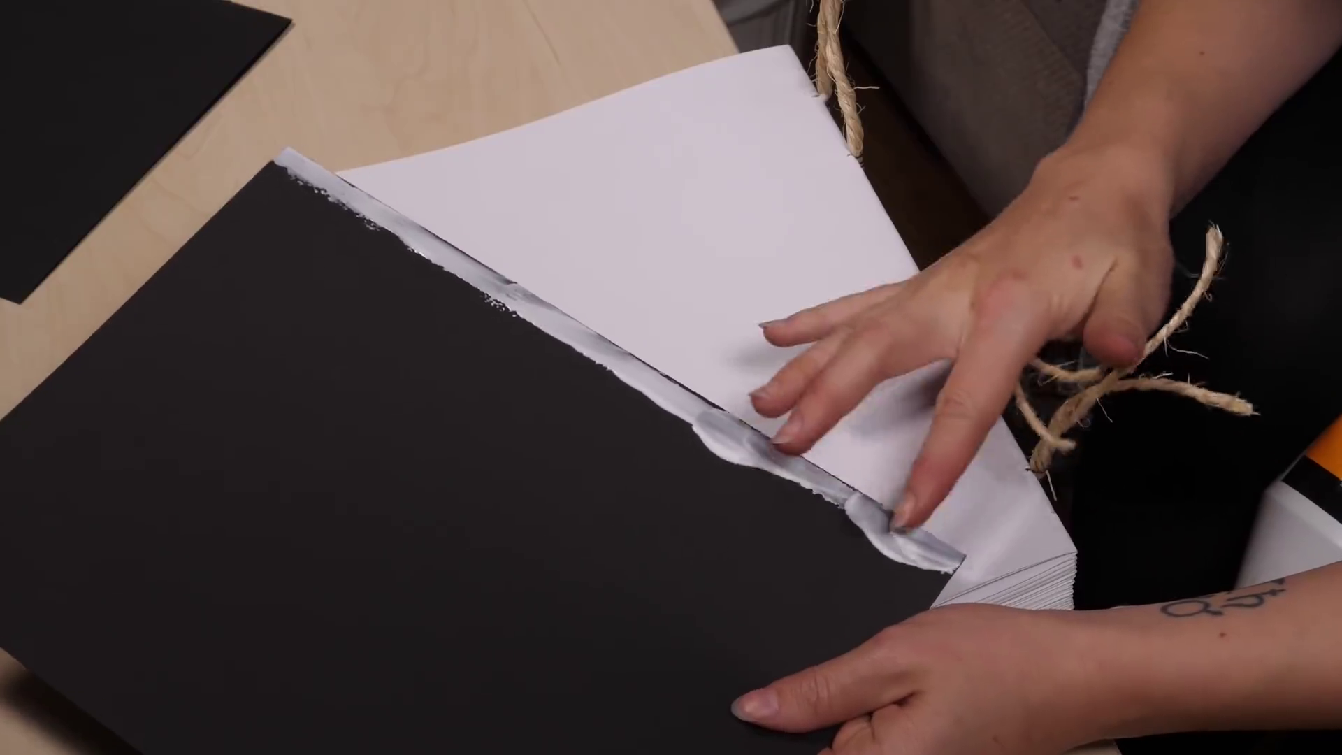 Black Magic Leather Grimoire - Bookbinding Tutorial : 17 Steps (with ...