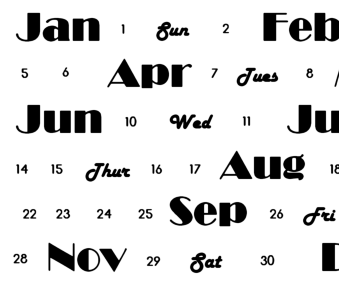 pacman perpetual calendar DIY Project - Step-by-Step DIY Project ...