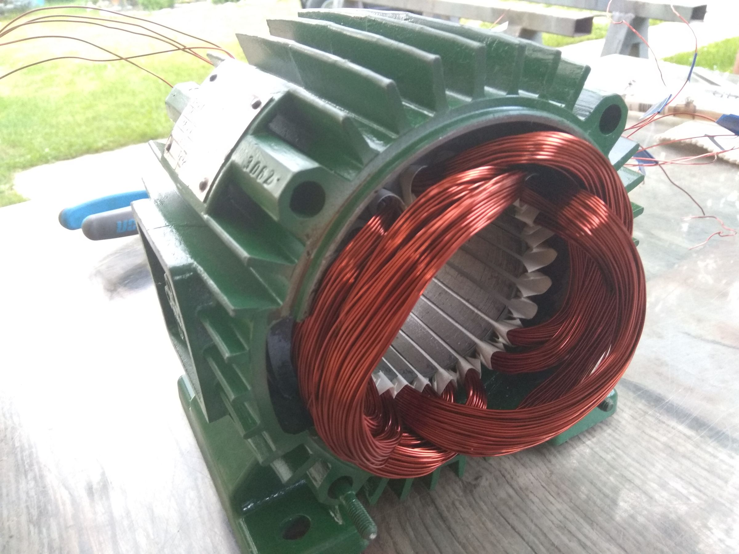 Rewinding 3 Phase Motor : 54 Steps (with Pictures) - Instructables