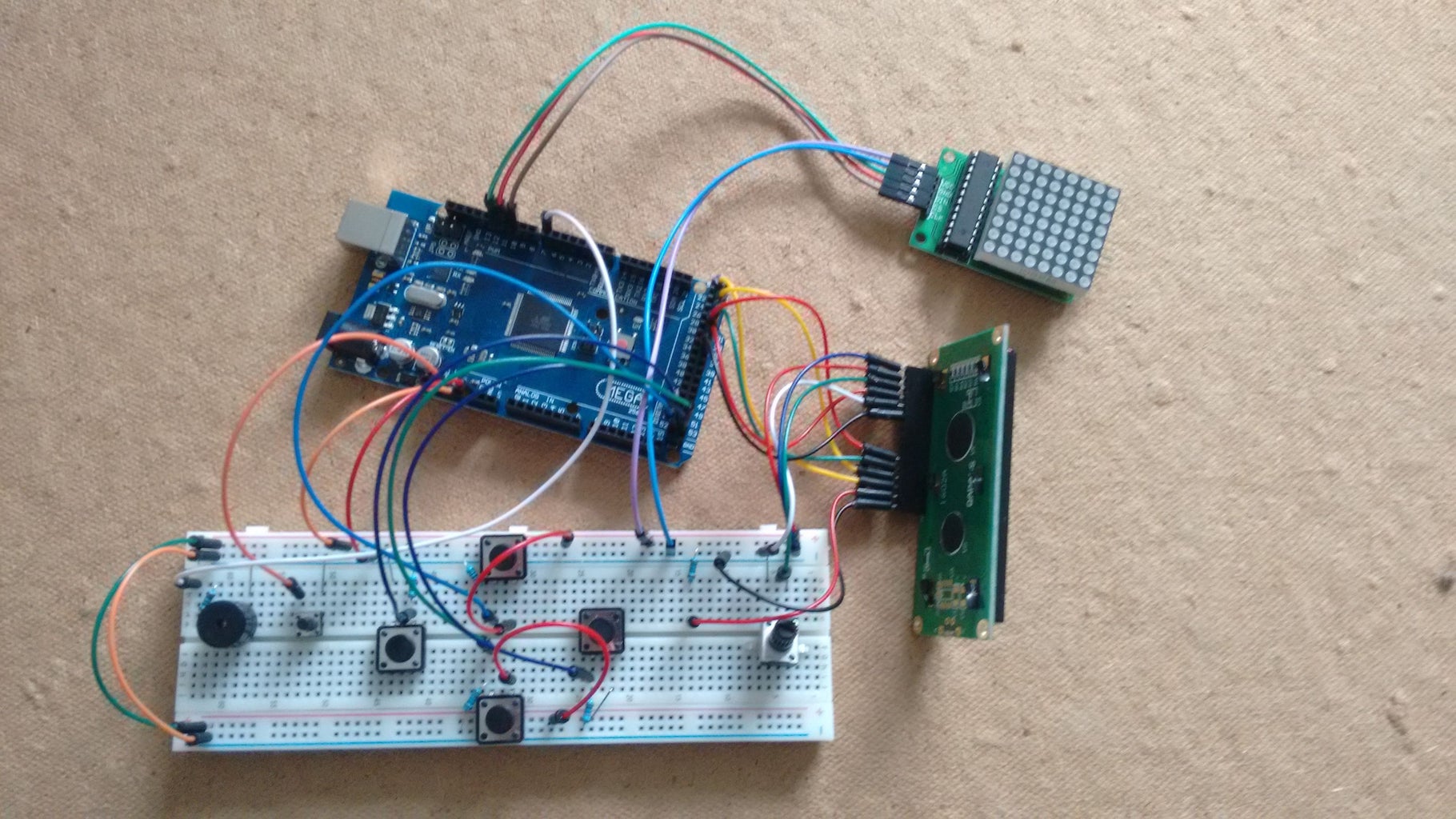 Make Your Own Arduino Based Game Console 5 Steps With Pictures