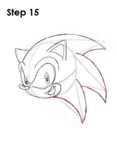 How to Draw Sonic the Hedgehog : 17 Steps - Instructables