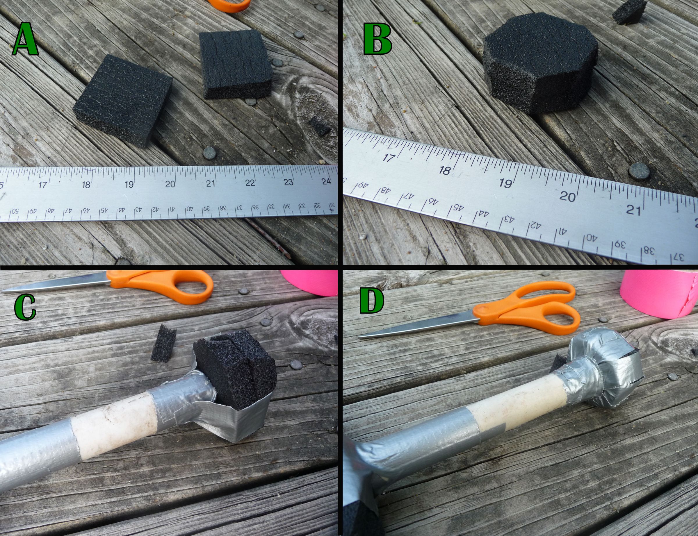 How to Make a Safe and Sturdy Boffer Sword : 12 Steps - Instructables