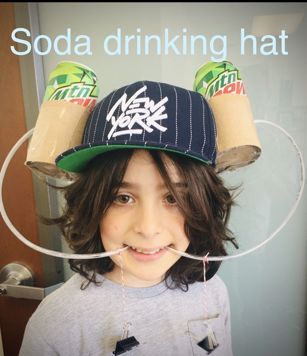 Soda Drinking Hat! : 8 Steps - Instructables