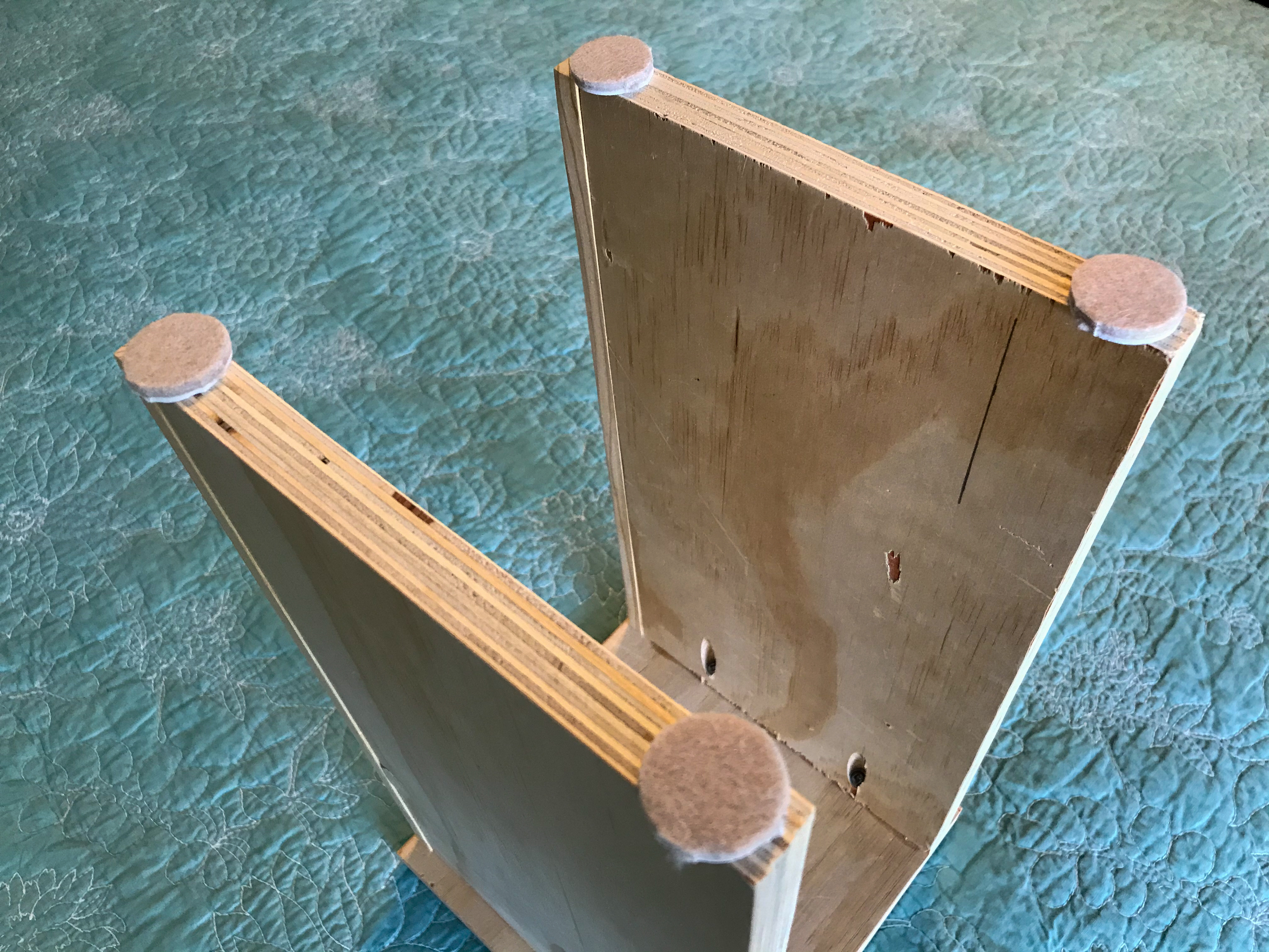 DIY Simple Standing Desk - Keyboard & Monitor Stands : 15 Steps (with ...