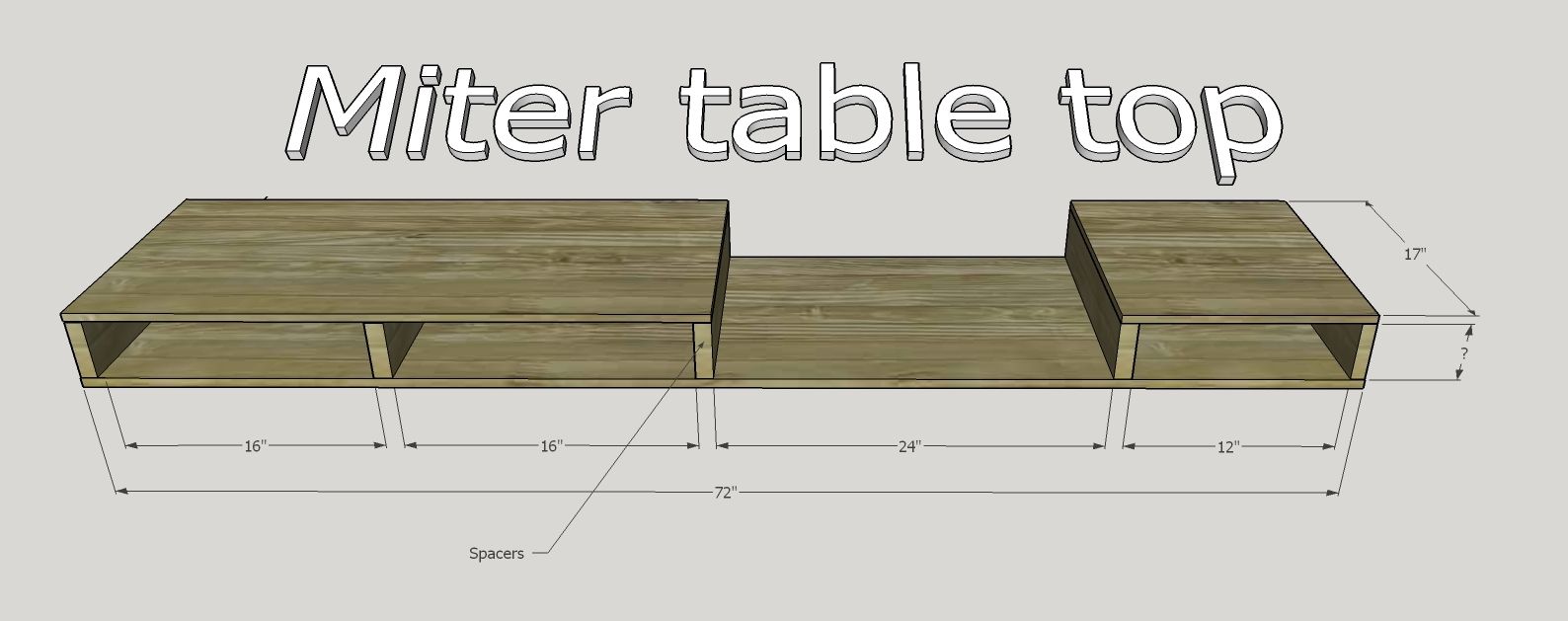 Make an Easy Miter Saw Table : 3 Steps (with Pictures) - Instructables