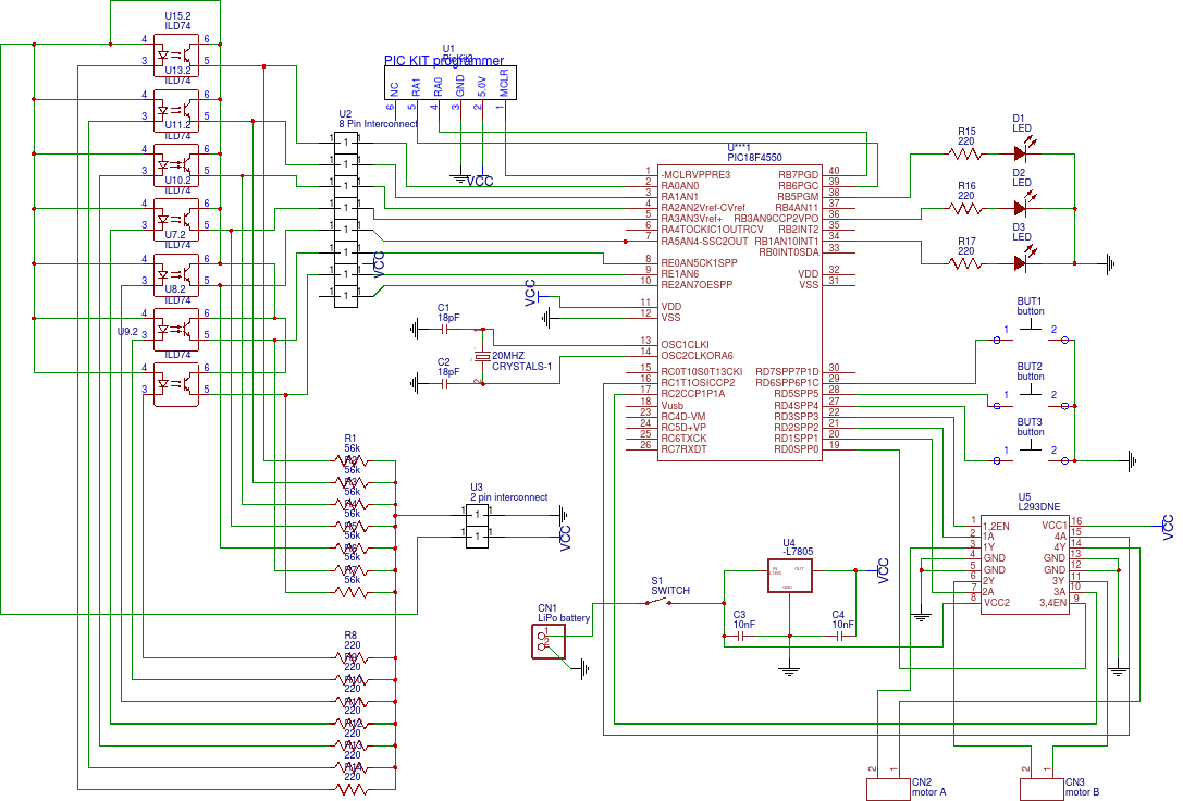 High Performance Line Follower Robot : 12 Steps (with Pictures ...