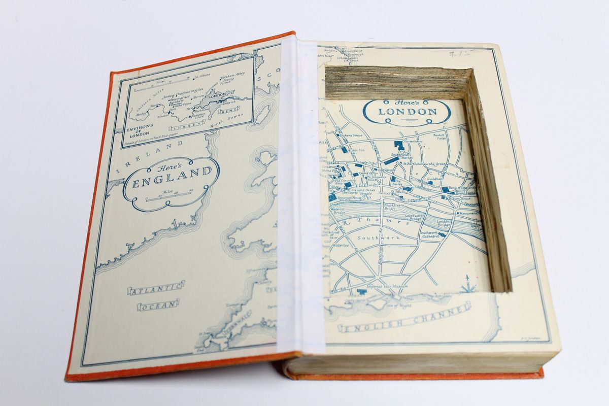 Book Safe With Hidden Magnet Lock : 9 Steps (with Pictures) - Instructables