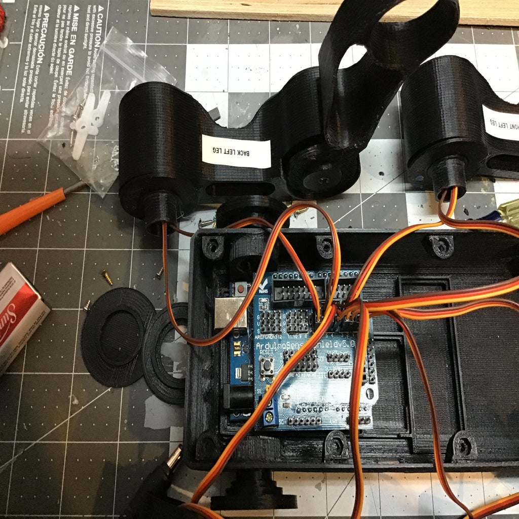 GoodBoy - 3D Printed Arduino Robot Dog : 14 Steps (with Pictures) - Instructables