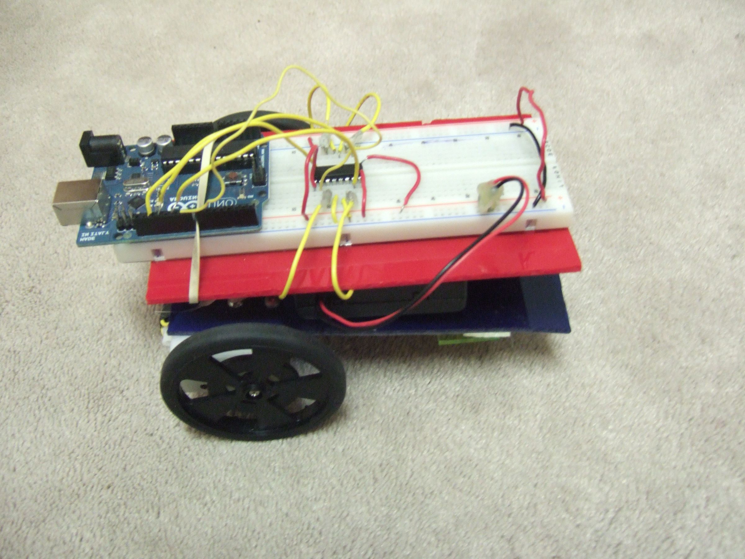Arduino Controlled L293D Robot ( Part 1 - Update 1.0 ) : 12 Steps ...