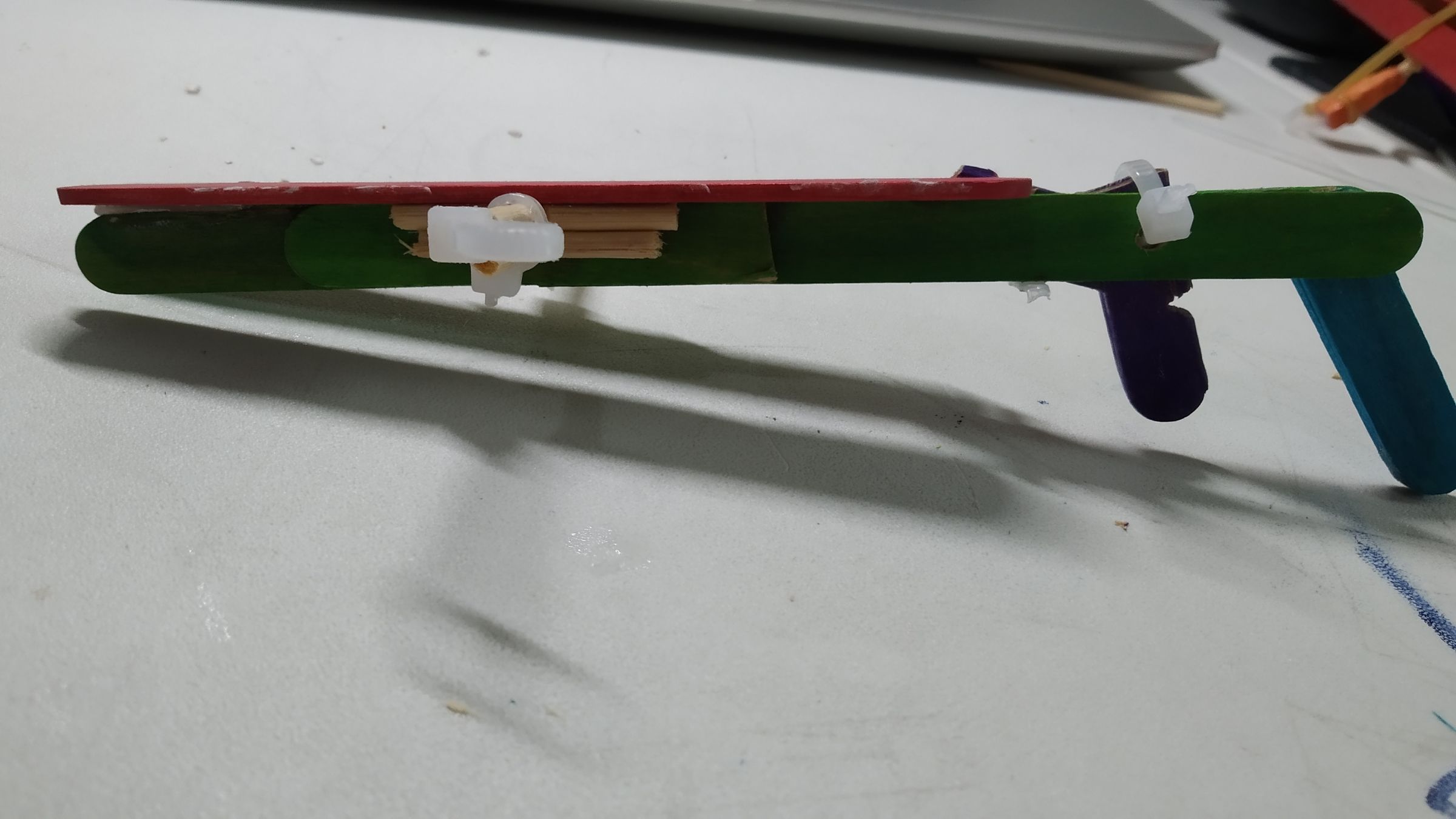 Rubber Band Powered Paper Airplane Gun : 7 Steps (with Pictures ...