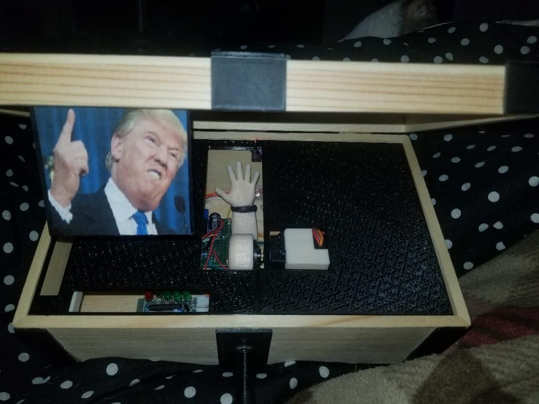 Trump Useless Box : 12 Steps - Instructables