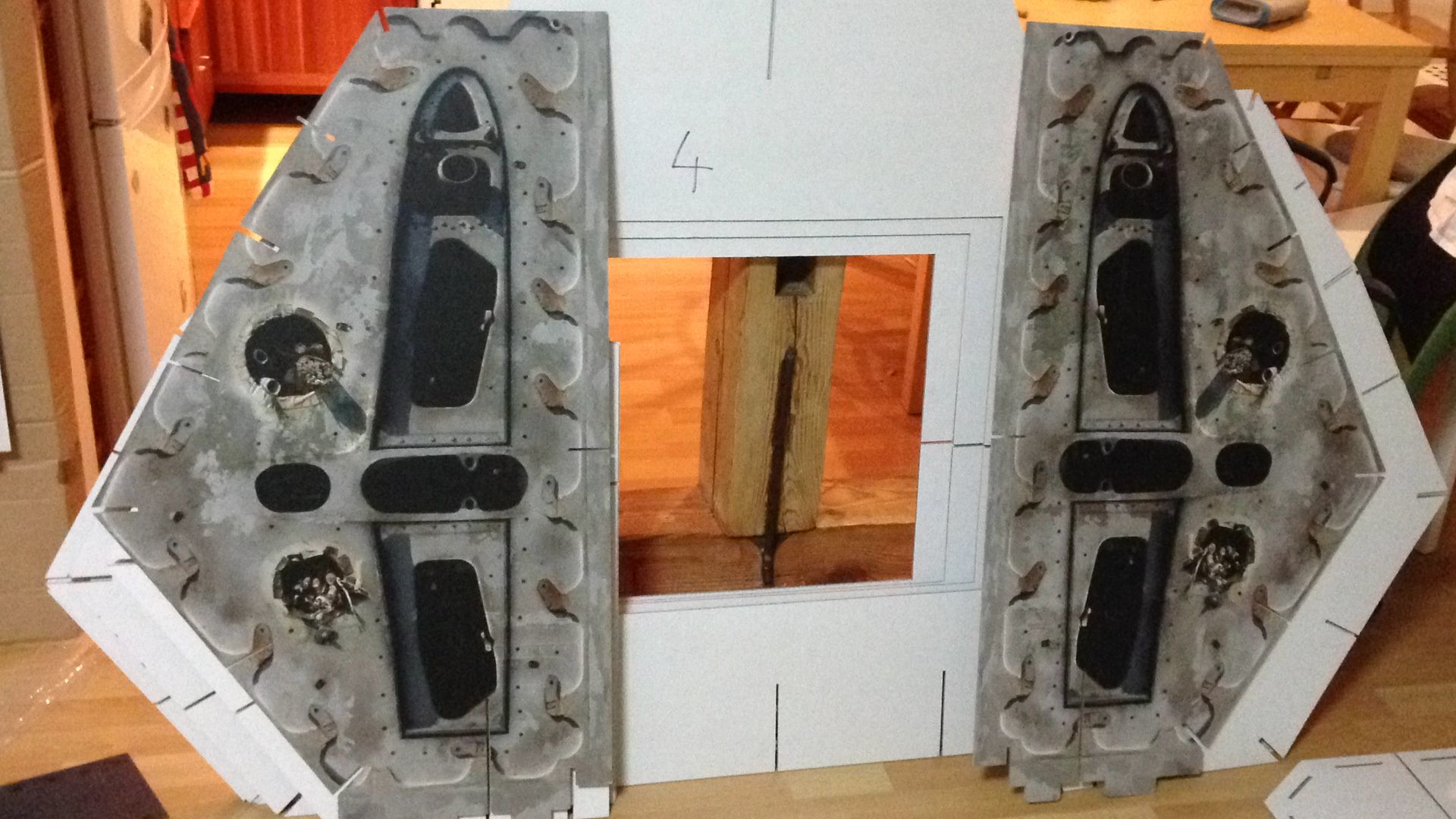 Full Scale Fighter Jet Cockpit From Cardboard : 7 Steps (with Pictures ...